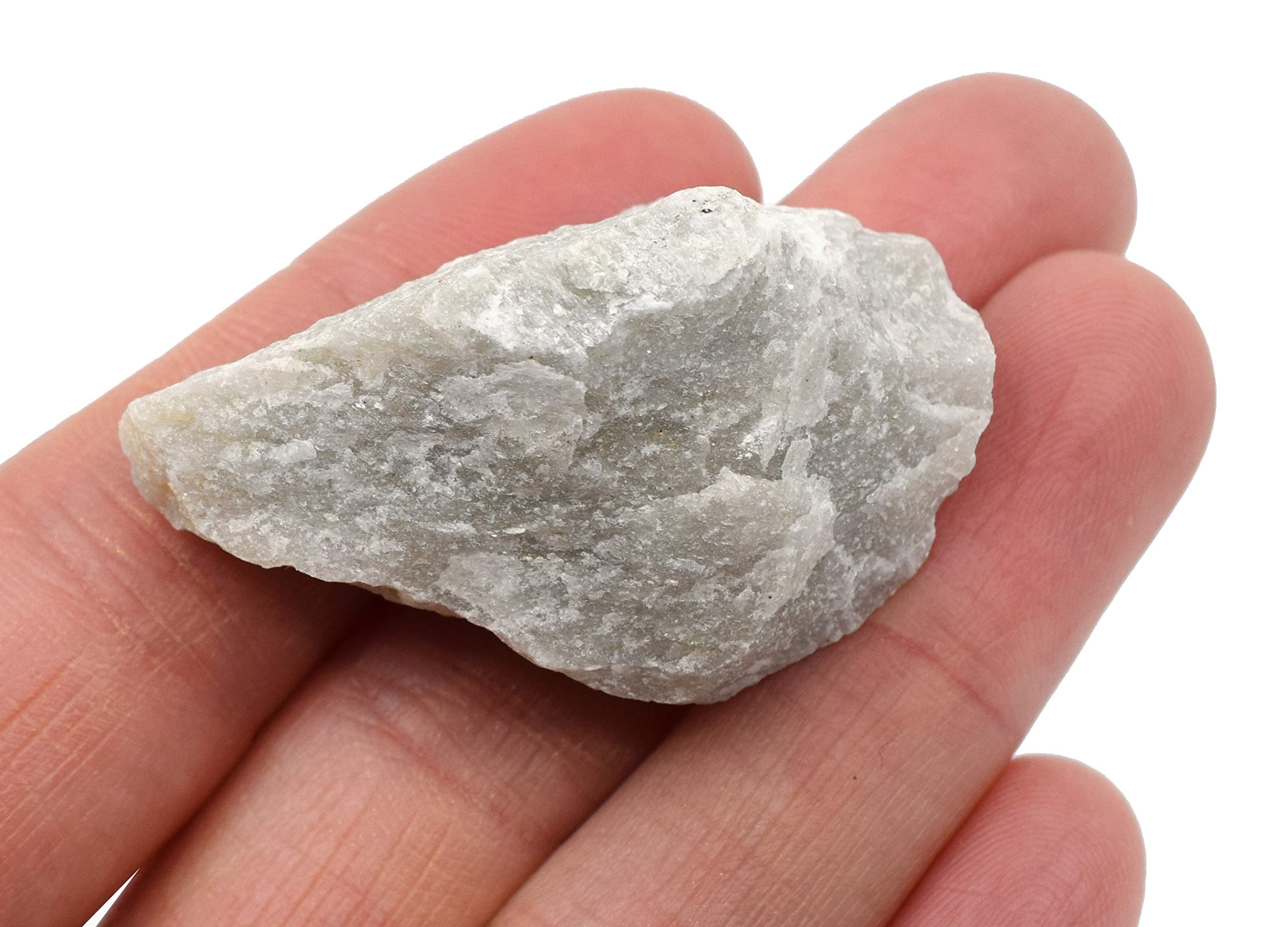White Quartzite Rock