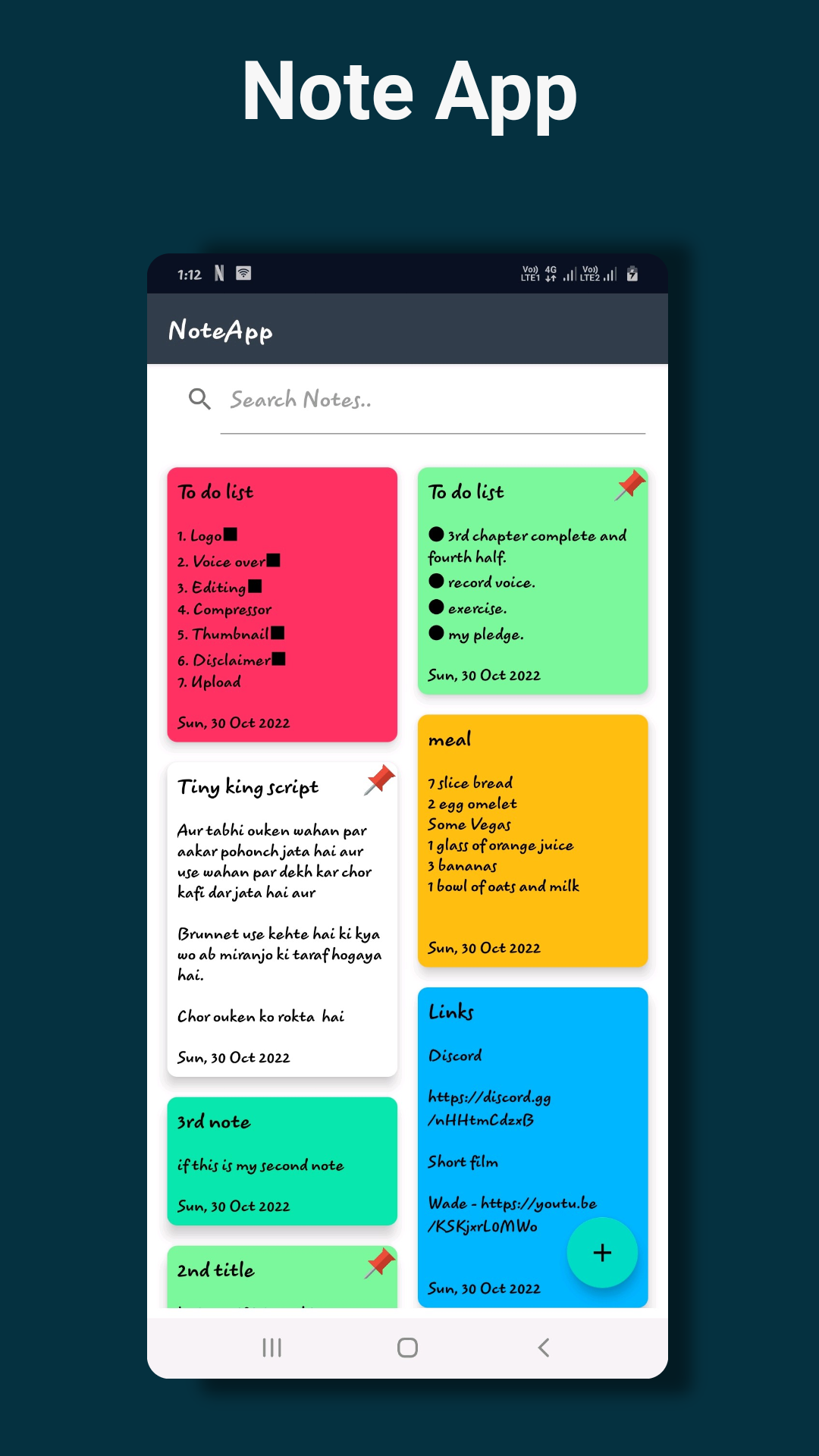 NoteApp - App on Amazon Appstore