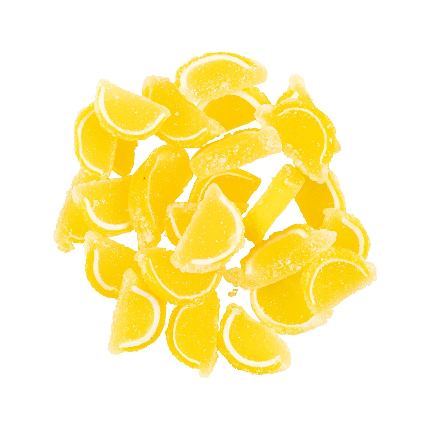 Amazon.com : Yellow Lemon Jelly Fruit Slices, Mini 1 lb : Everything Else