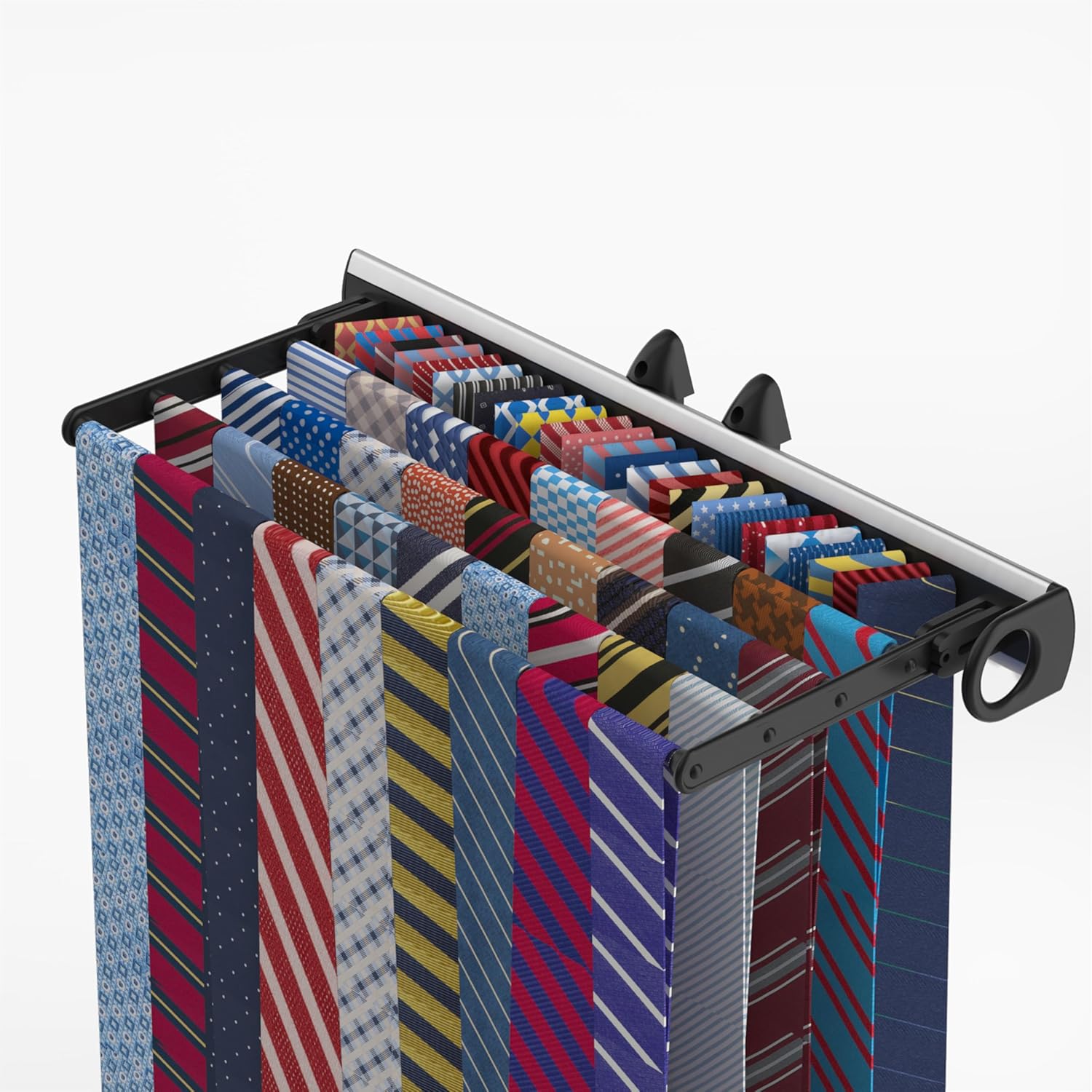 Amazon.com: HANKEY Pull Out tie Organizer for Men, Slide Out Tie Rack ...