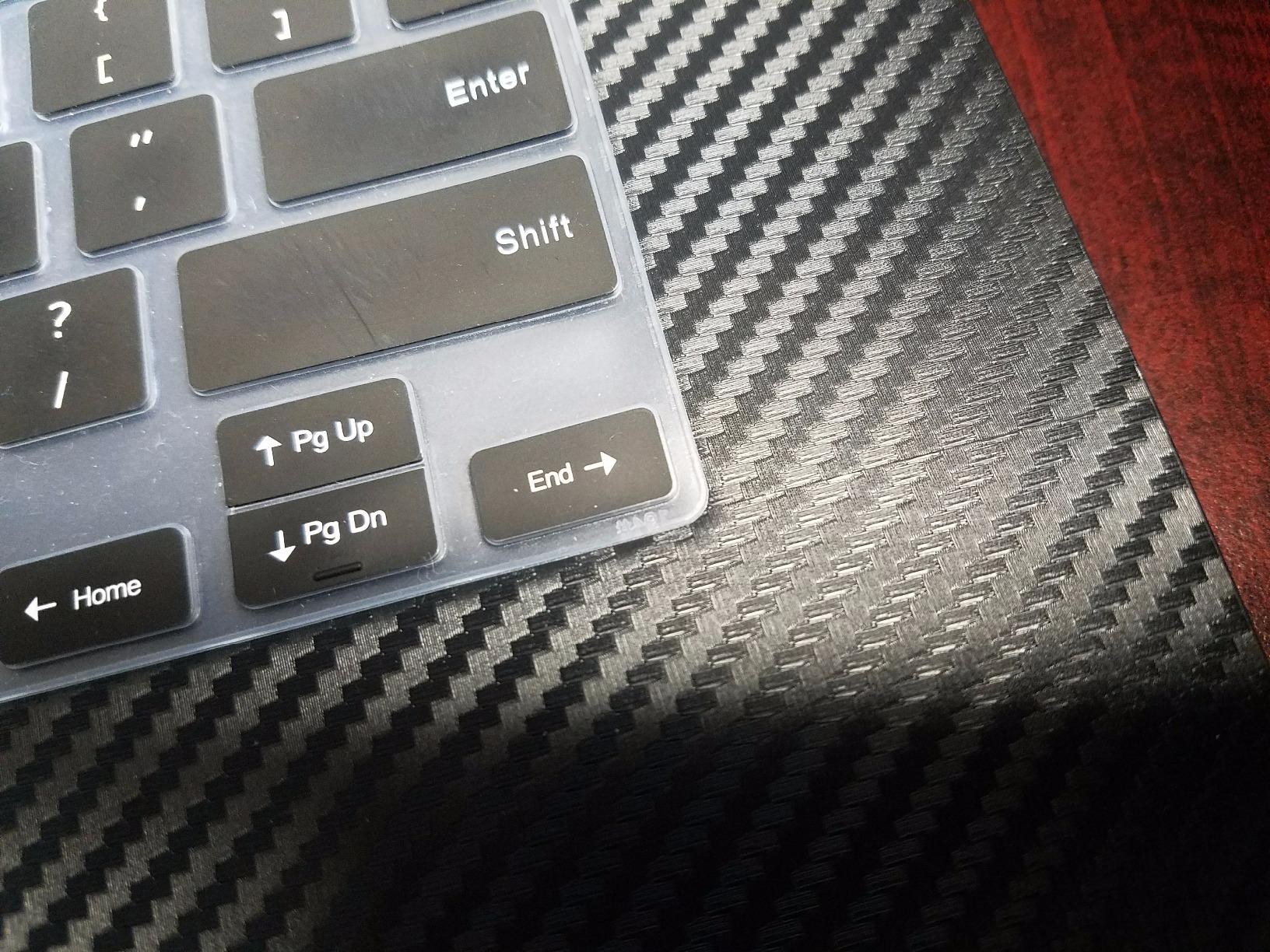 Amazon.com: 2in1 Palmrest Vinyl Sticker+ Keyboard Protector for 15.6 ...