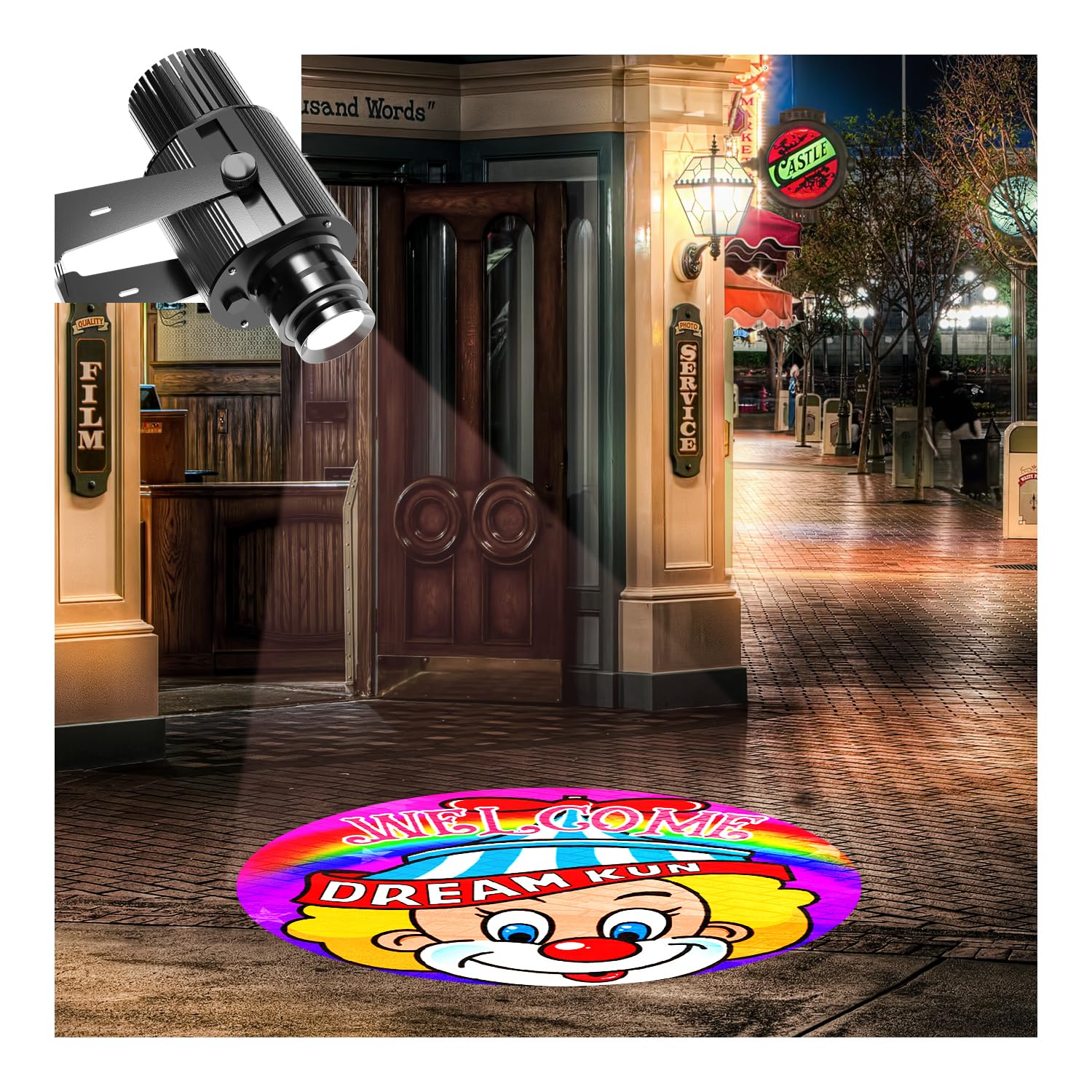 Amazon.com: Custom Logo Projector Lights Custom GOBO projectors for ...