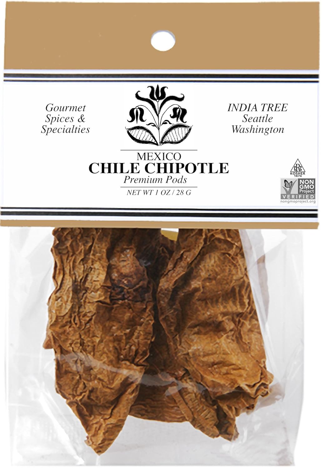 Amazon.com : India Tree Chile Chipotle, 1 Ounce : Chili Powder ...