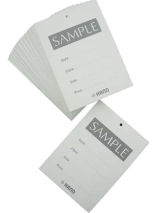 Amazon.com: HAND® Garment Sample Cards - Semi-Gloss Card with Style ...