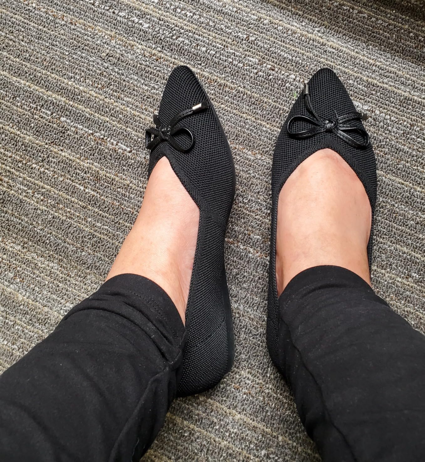 Amazon.com | Frank Mully Womens Flat Shoes Classic Pointed Toe Flats ...