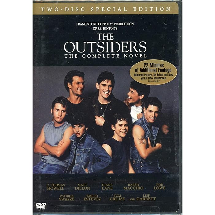 Buy The Outsiders - The Complete Novel (Two-Disc Special Edition / DVD ...