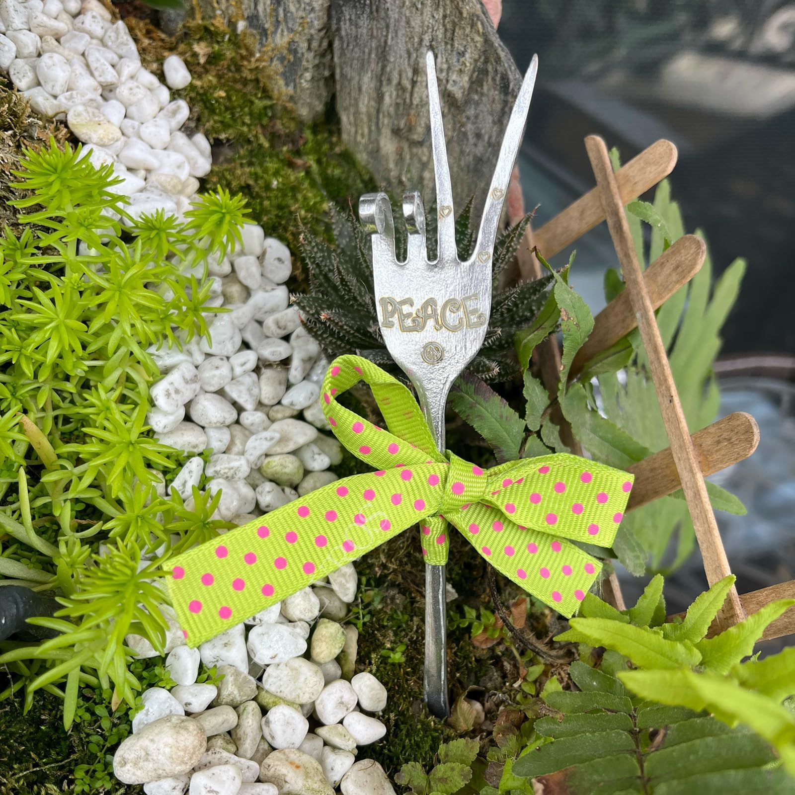 Amazon.com: Garden Marker Friendship Gift, Silver Stamped Funny Spoon ...