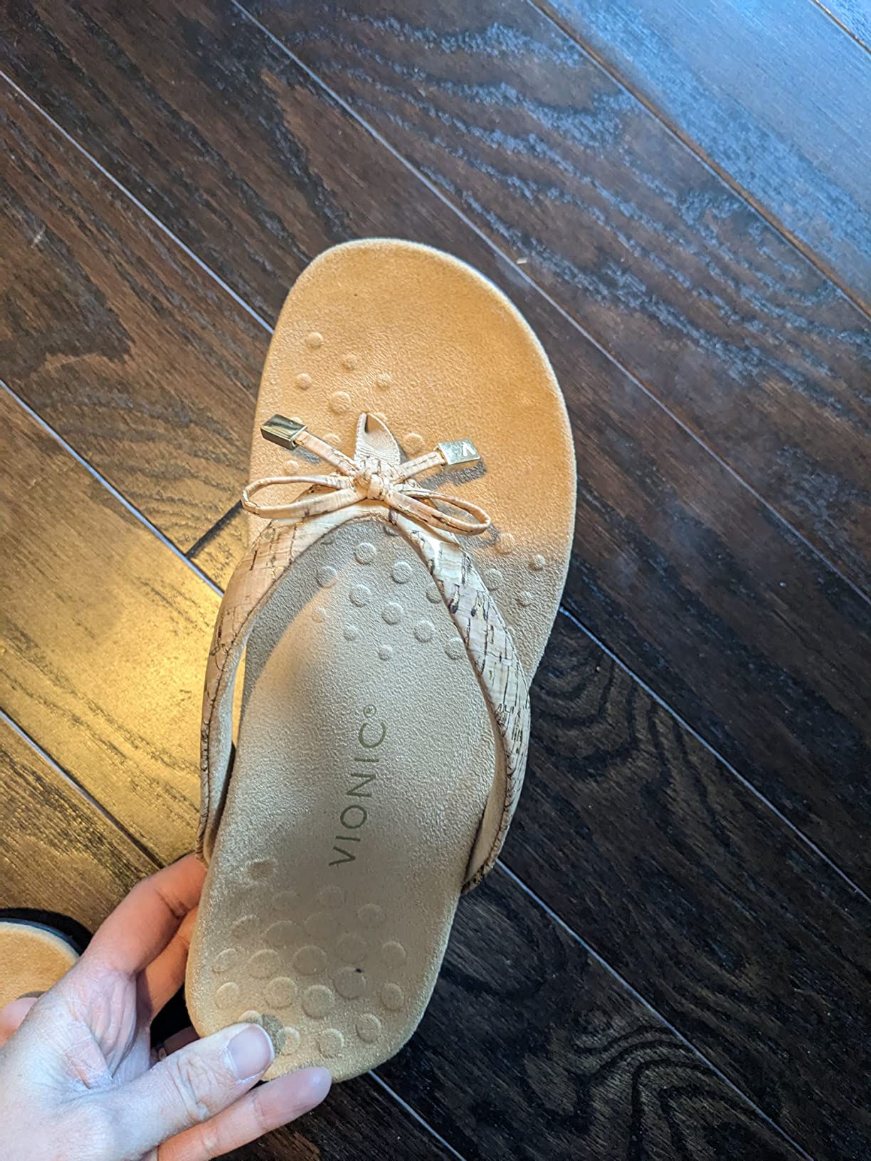 $8/mo - Finance Vionic Women's Rest Bella Toe Post Sandal- Supportive ...