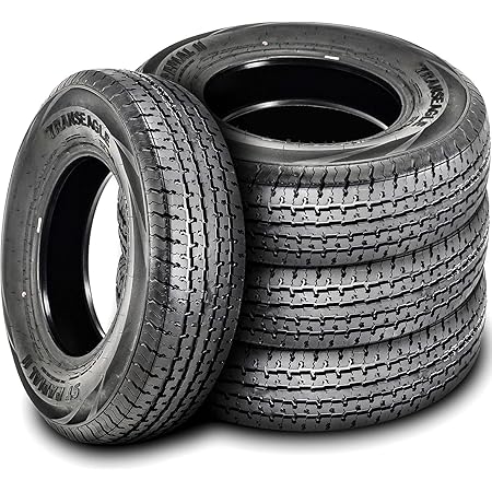 Amazon.com: Set of 4 (FOUR) Transeagle ST Radial Premium Trailer Radial Tires-ST225/75R15 225/75 ...