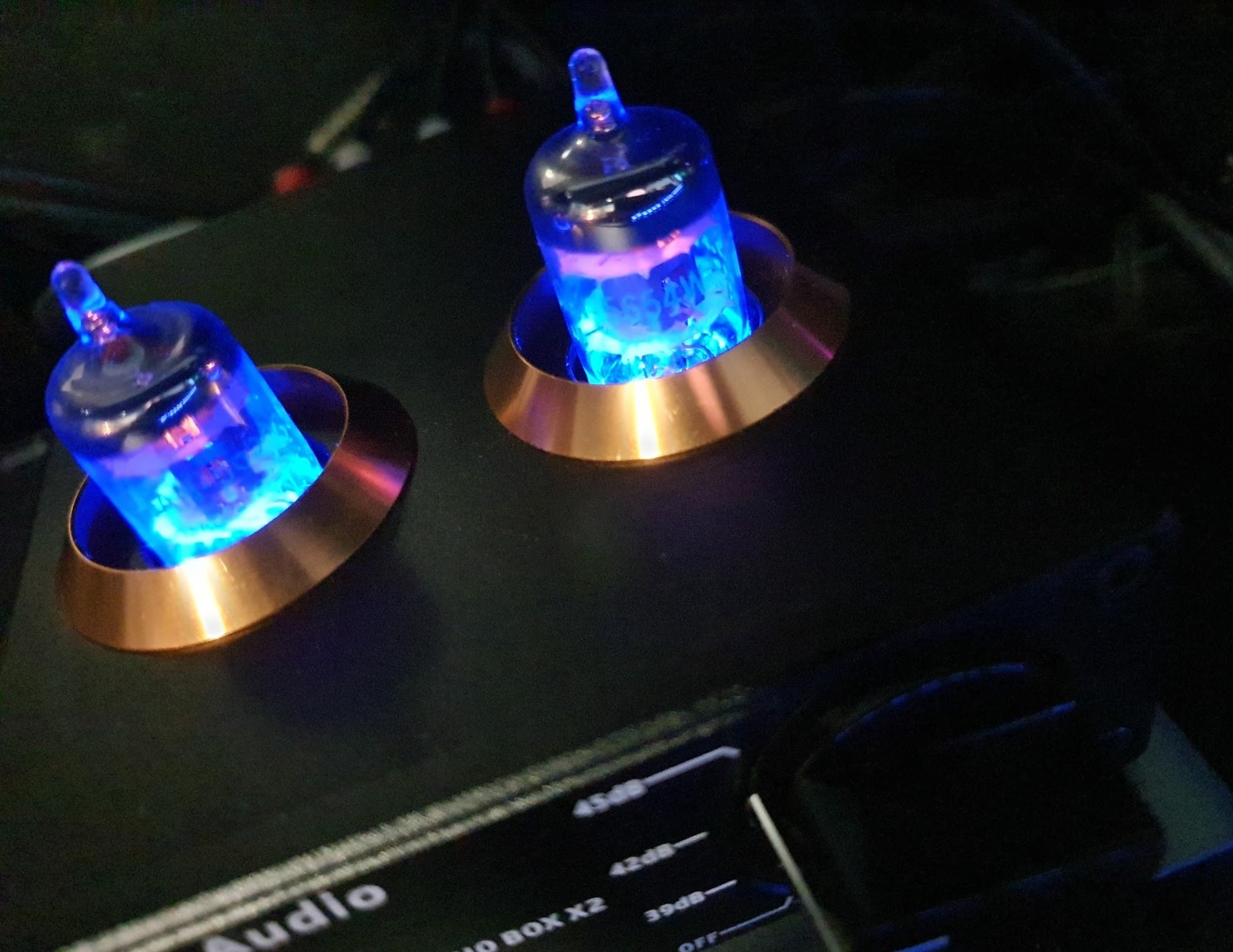 Riverstone Audio - Matched Pair (2 Tubes) 7-Pin GE JAN 5654W Fully ...