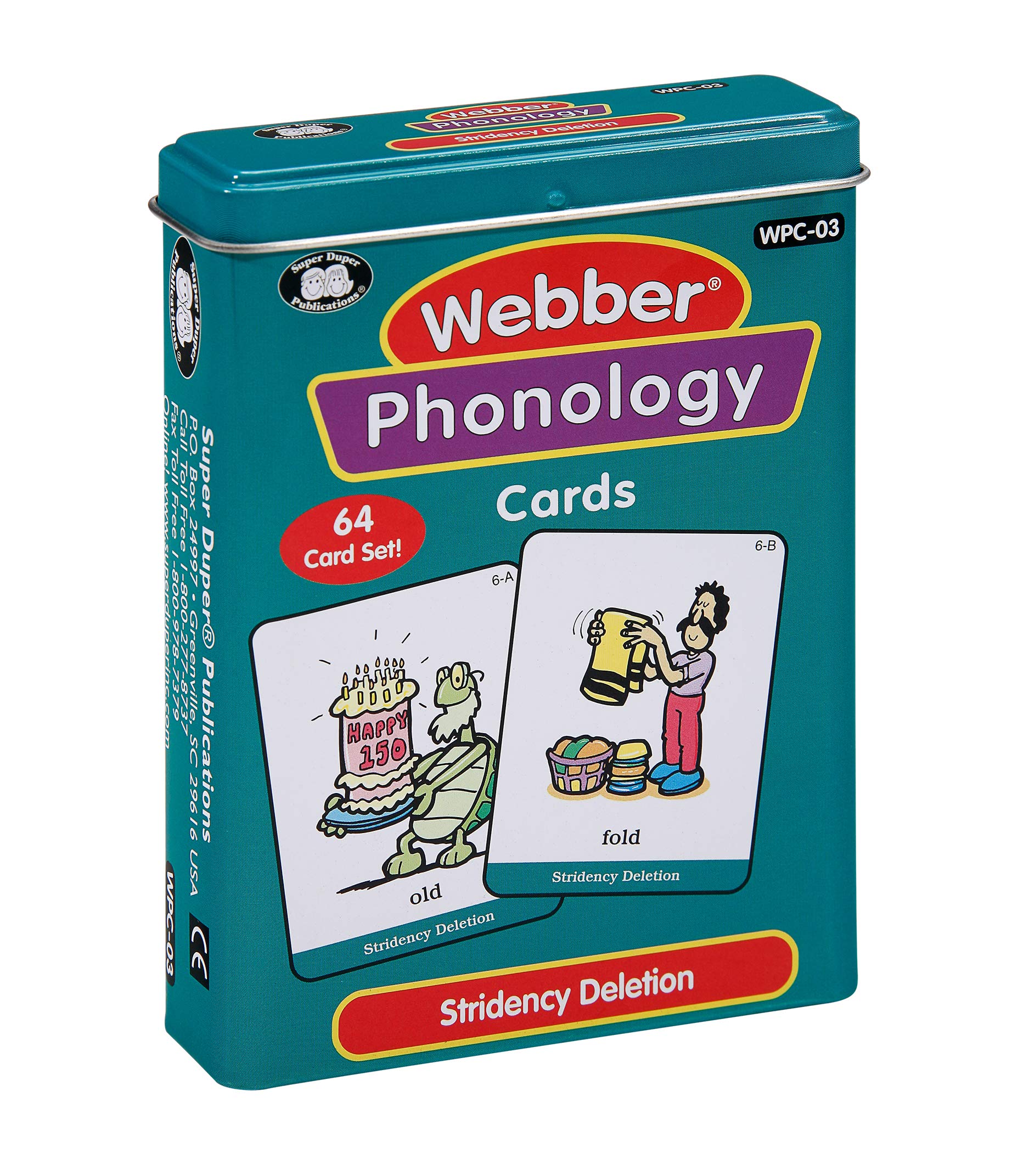 Speech Therapy Cards Phonological Processes Cards Webber Photo ...