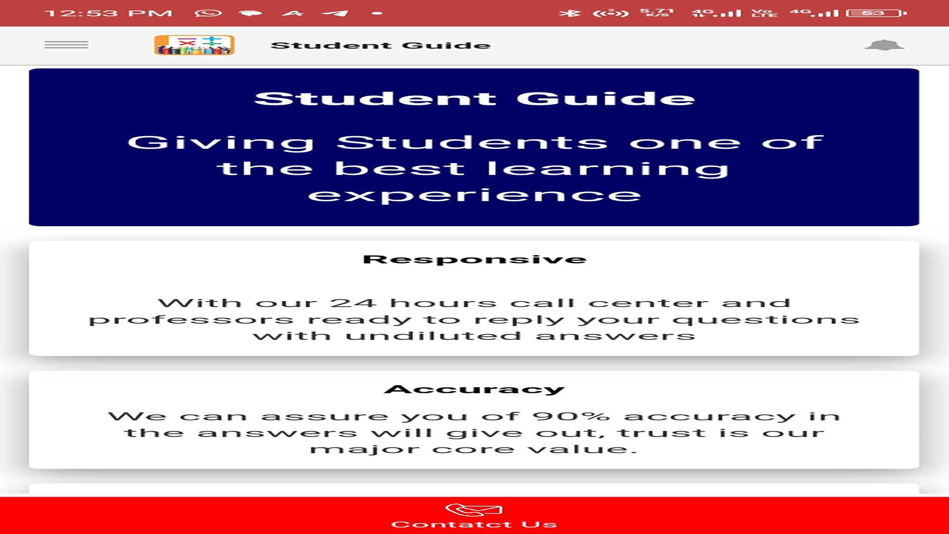 Student Guide - App on Amazon Appstore