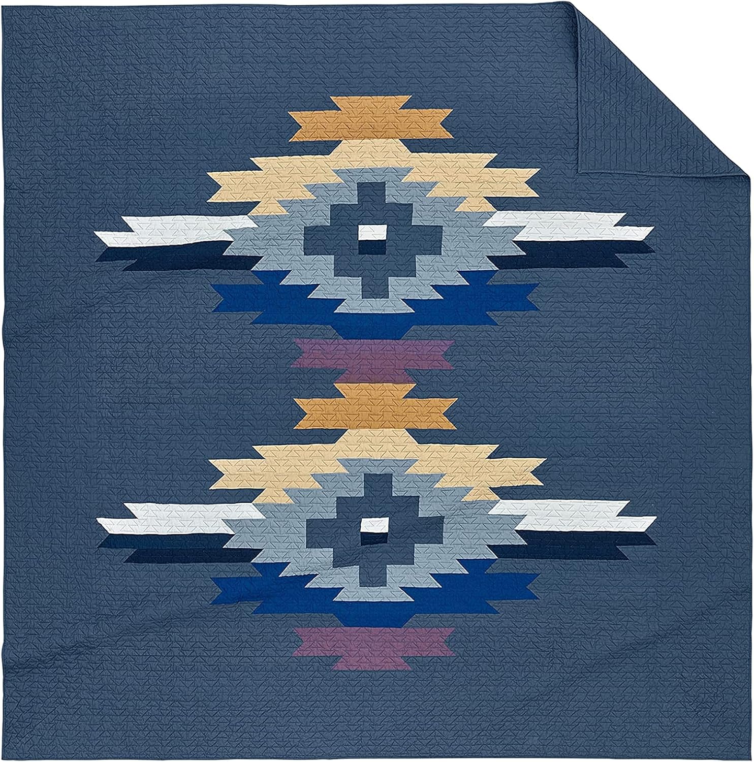 Amazon.com: PENDLETON - Moonlight Mesa Pieced Quilt Set - Charcoal ...