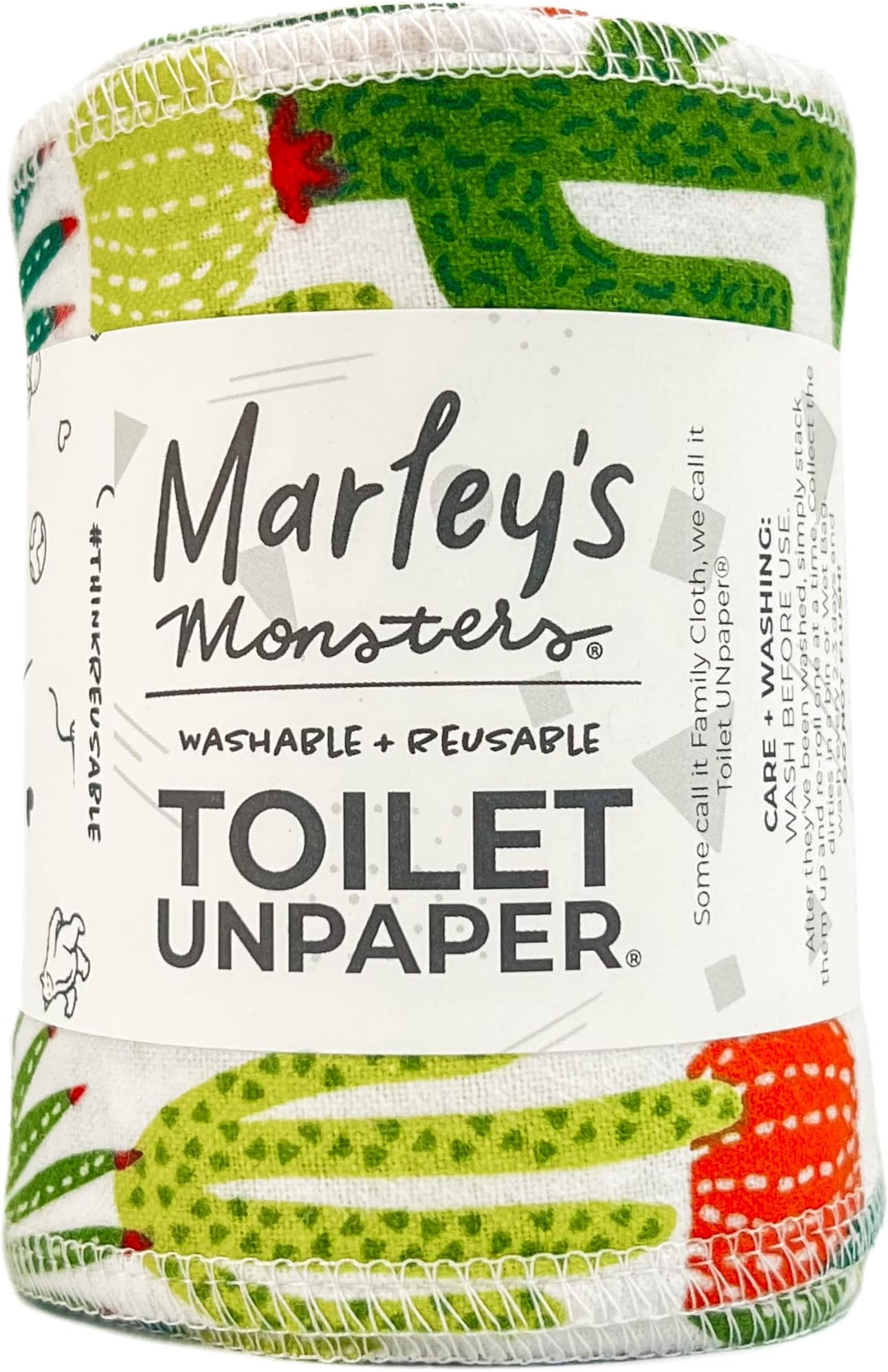 Amazon.com: May Bright Reusable Toilet Paper with Washable Canvas Bag ...
