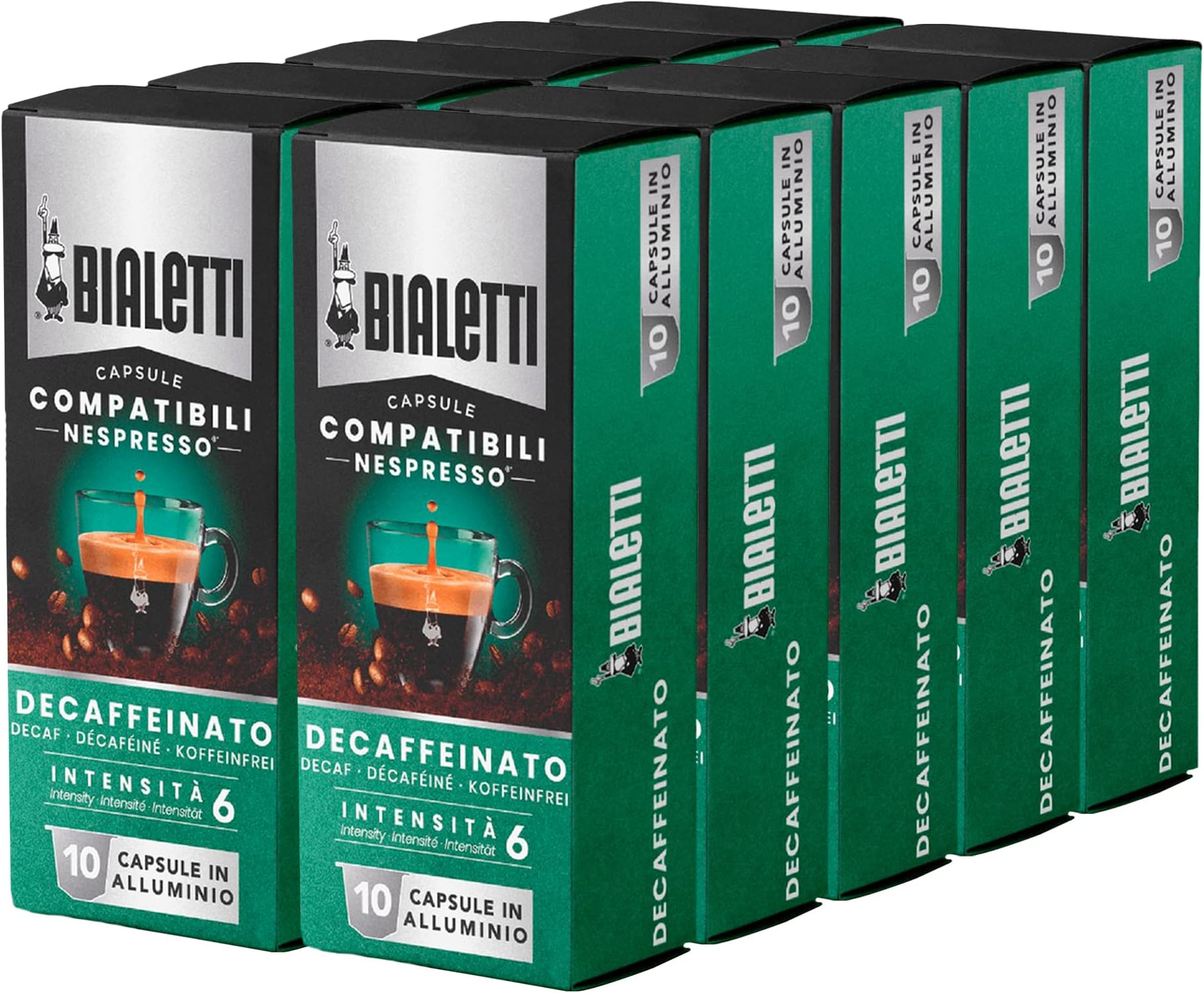 Bialetti Aluminum Nespresso Compatible Capsules - 100 count ...
