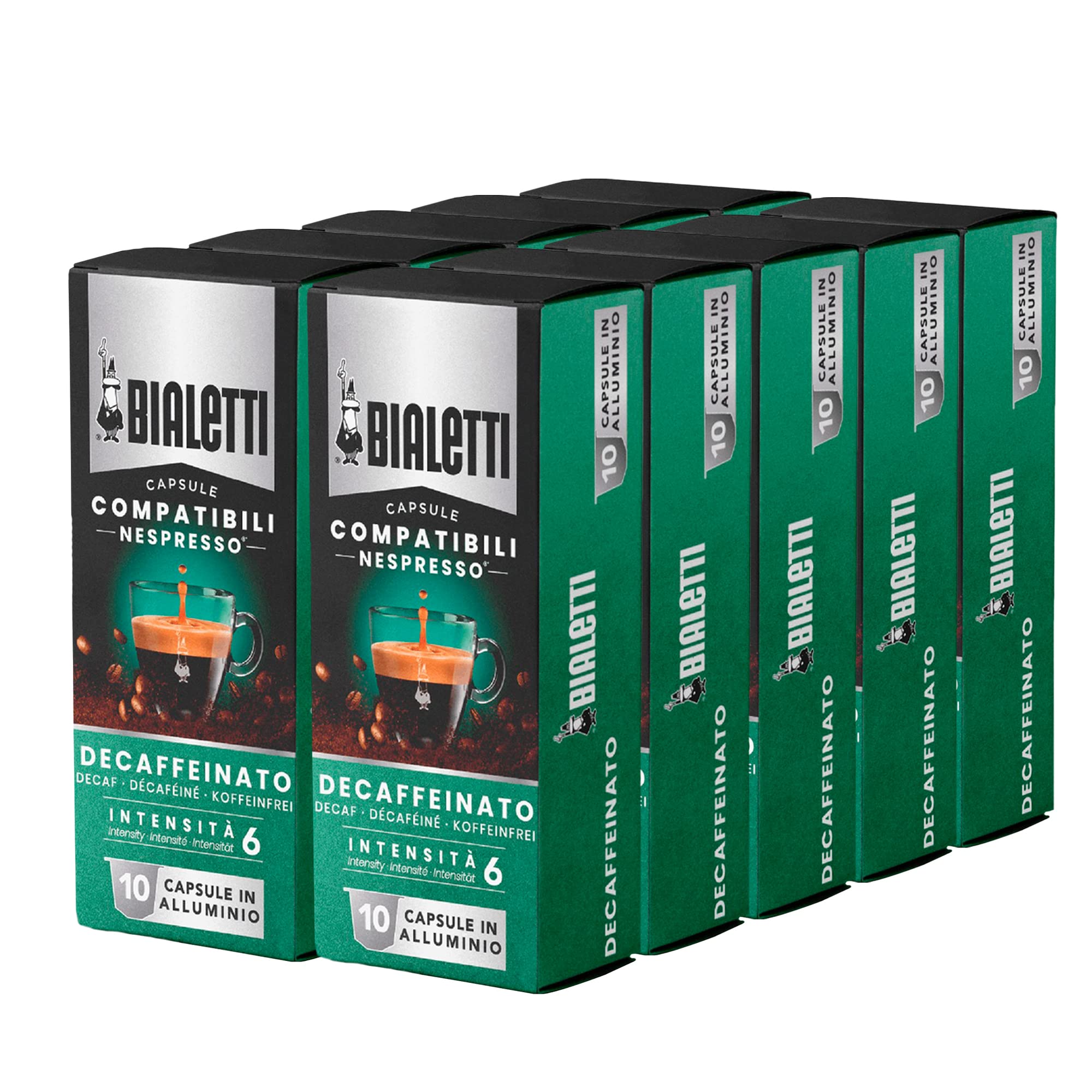 Bialetti Aluminum Nespresso Compatible Capsules - 100 count ...