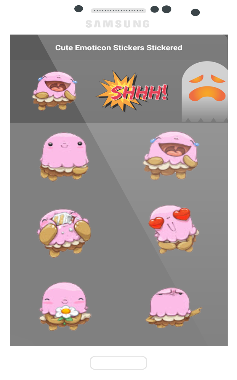 Cute Emoticon Stickers Stickered - App on Amazon Appstore