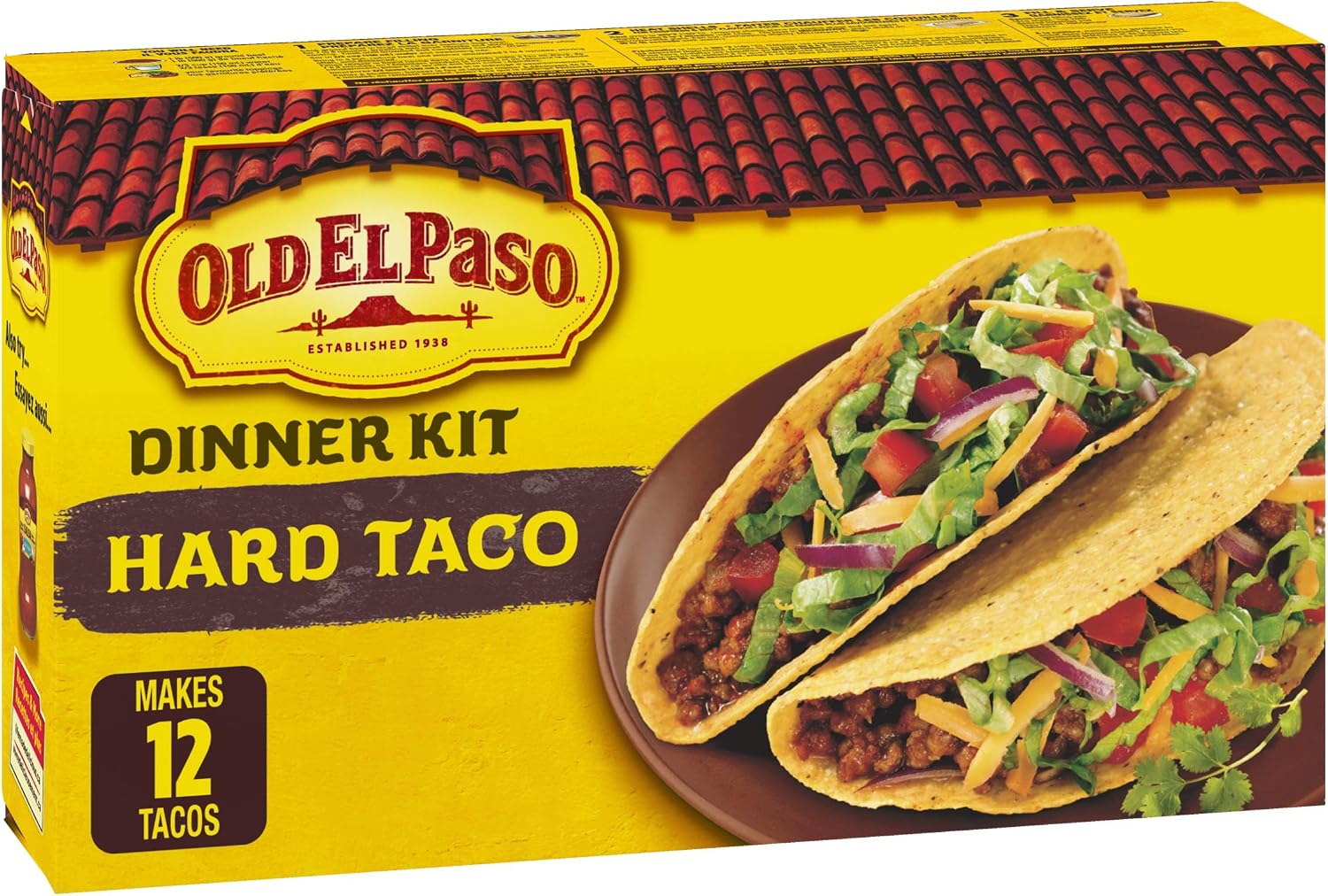 Old El Paso Hard Taco Dinner Kit, 12 Count, 250 Gram : Amazon.ca ...