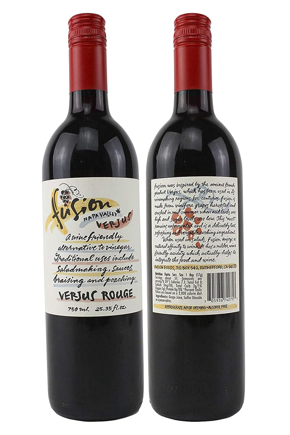 Buy Fusion Napa Valley: Juice of Unripe Grapes Variety Pack 750 ml ...