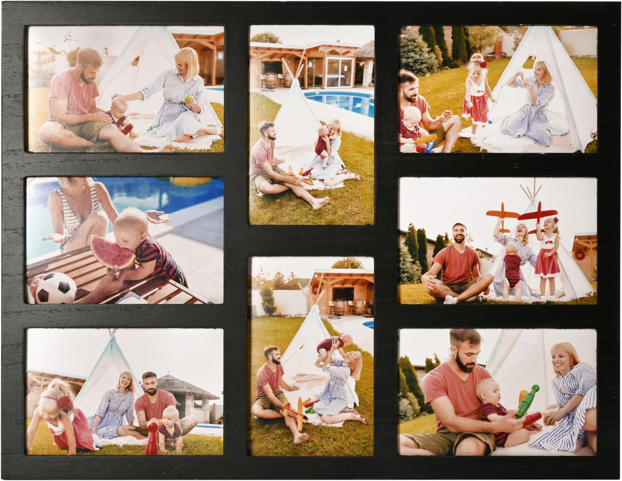 Amazon.com - MONT PLEASANT 4x6 Collage Picture Frame Family Photos ...