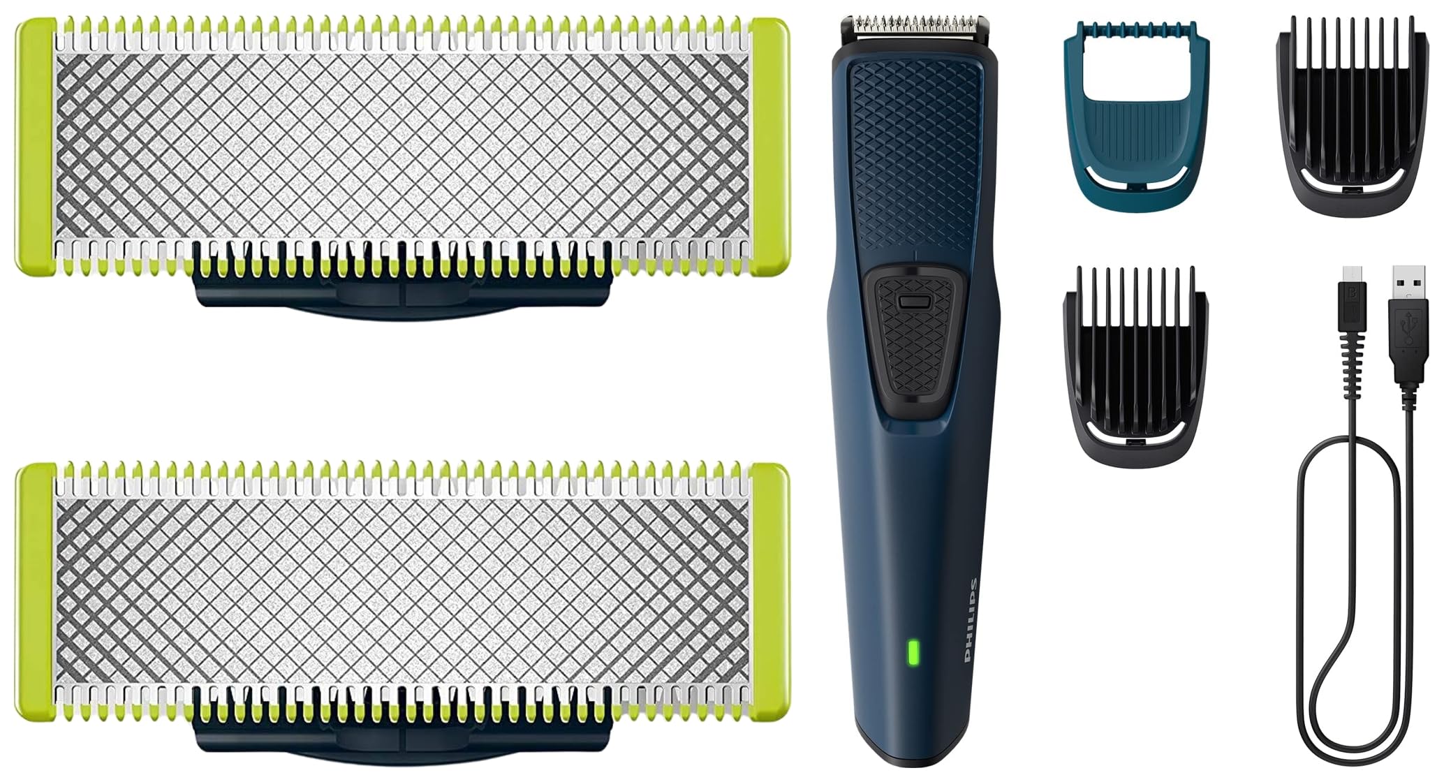 Philips Oneblade Replaceable Blade Pack of 2 Replaceable Blades, Qp220 ...