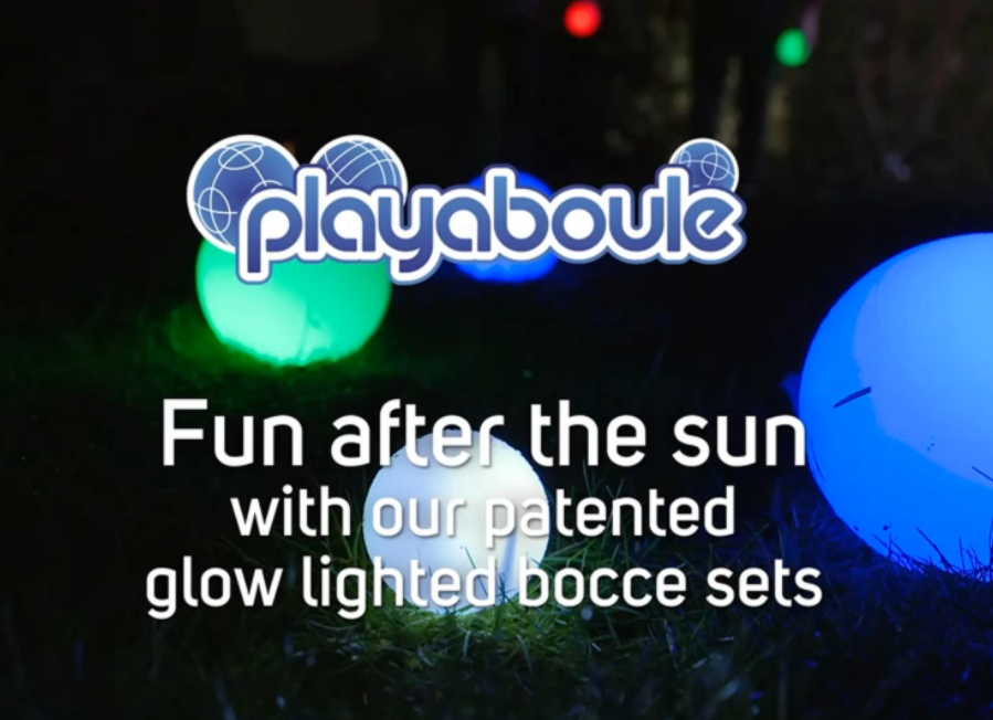 Watch Playaboule All Glow Bocce Ball Sets on Amazon Live
