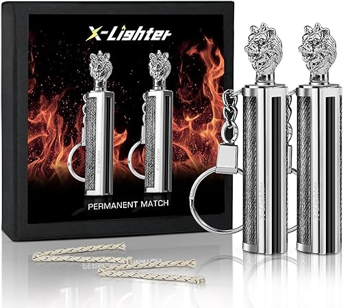 Amazon.com: x-lighter 2 Pack of Matchstick, Permanent Match Strike Set ...
