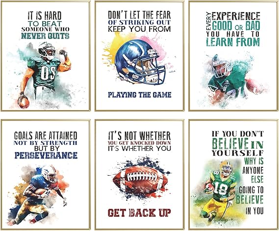 Amazon.com: Positive Quotes Wall Decor, Room Decor For Kids & Teens ...