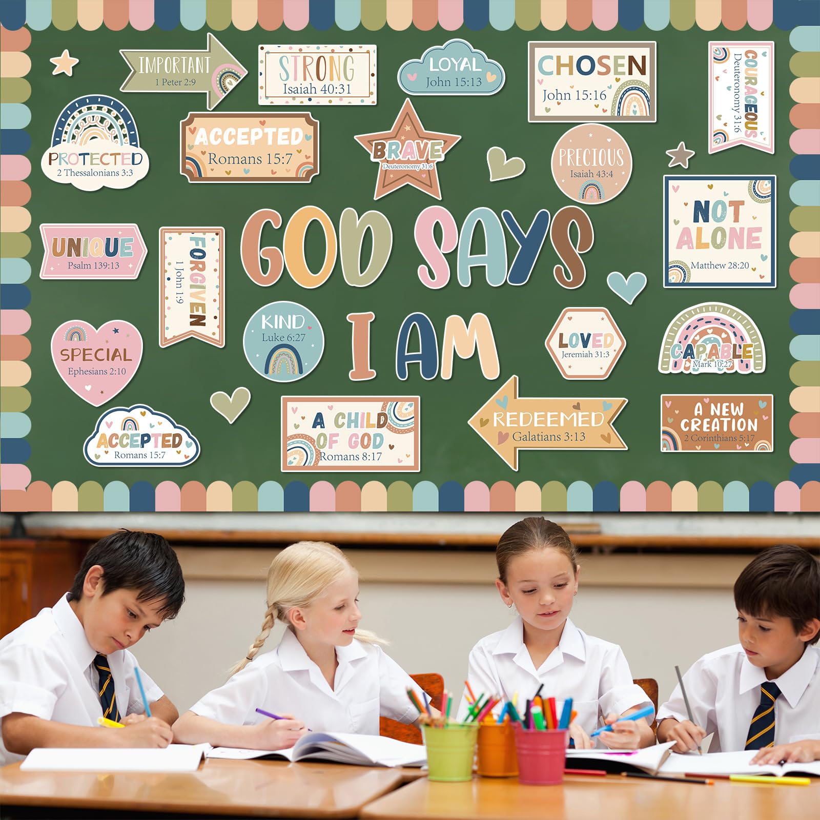 Snapklik.com : Christian Bulletin Board Decorations Classroom ...