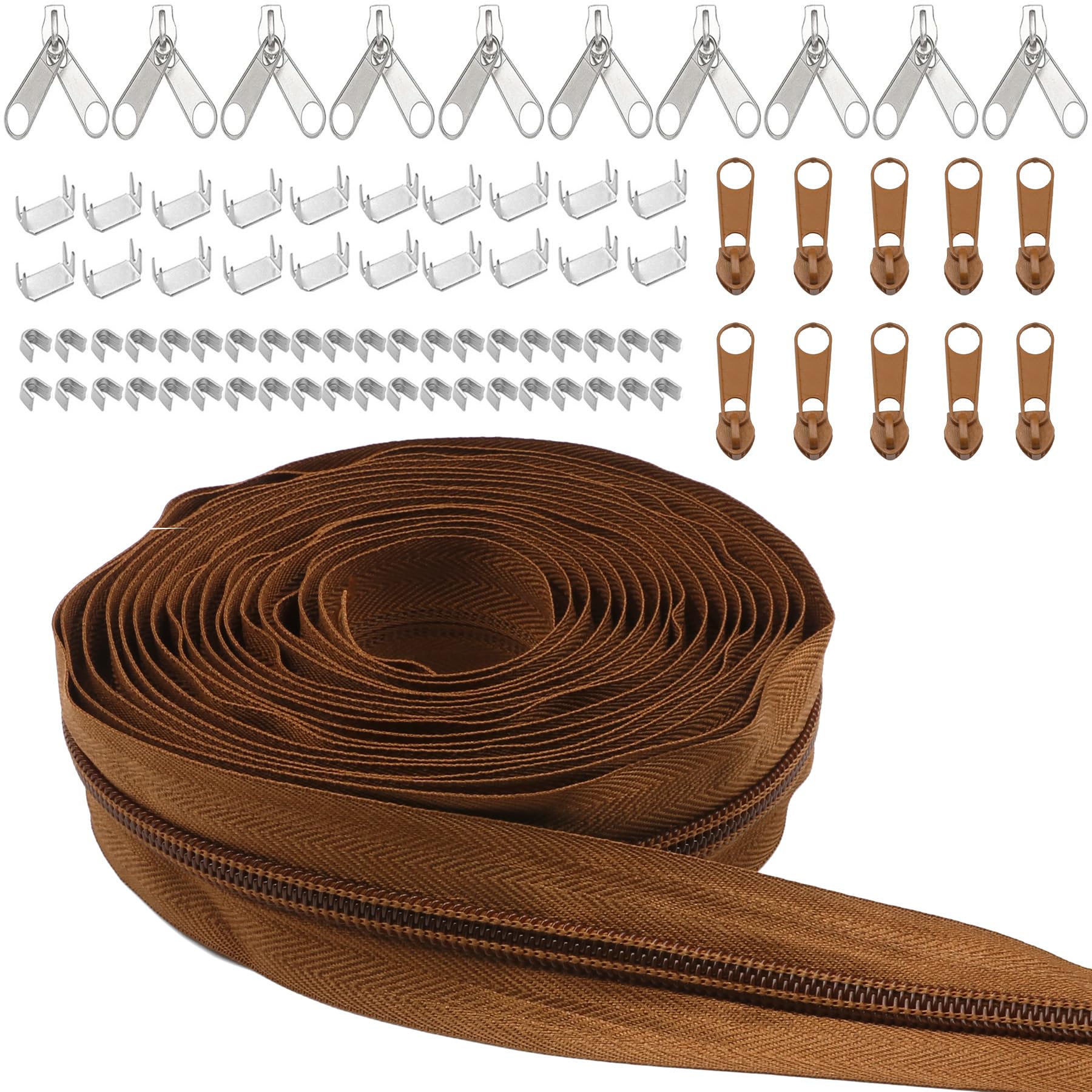 Amazon.com: #3 Nylon Zipper Tape for Sewing: YZSFIRM 10 Yard Zippers by ...