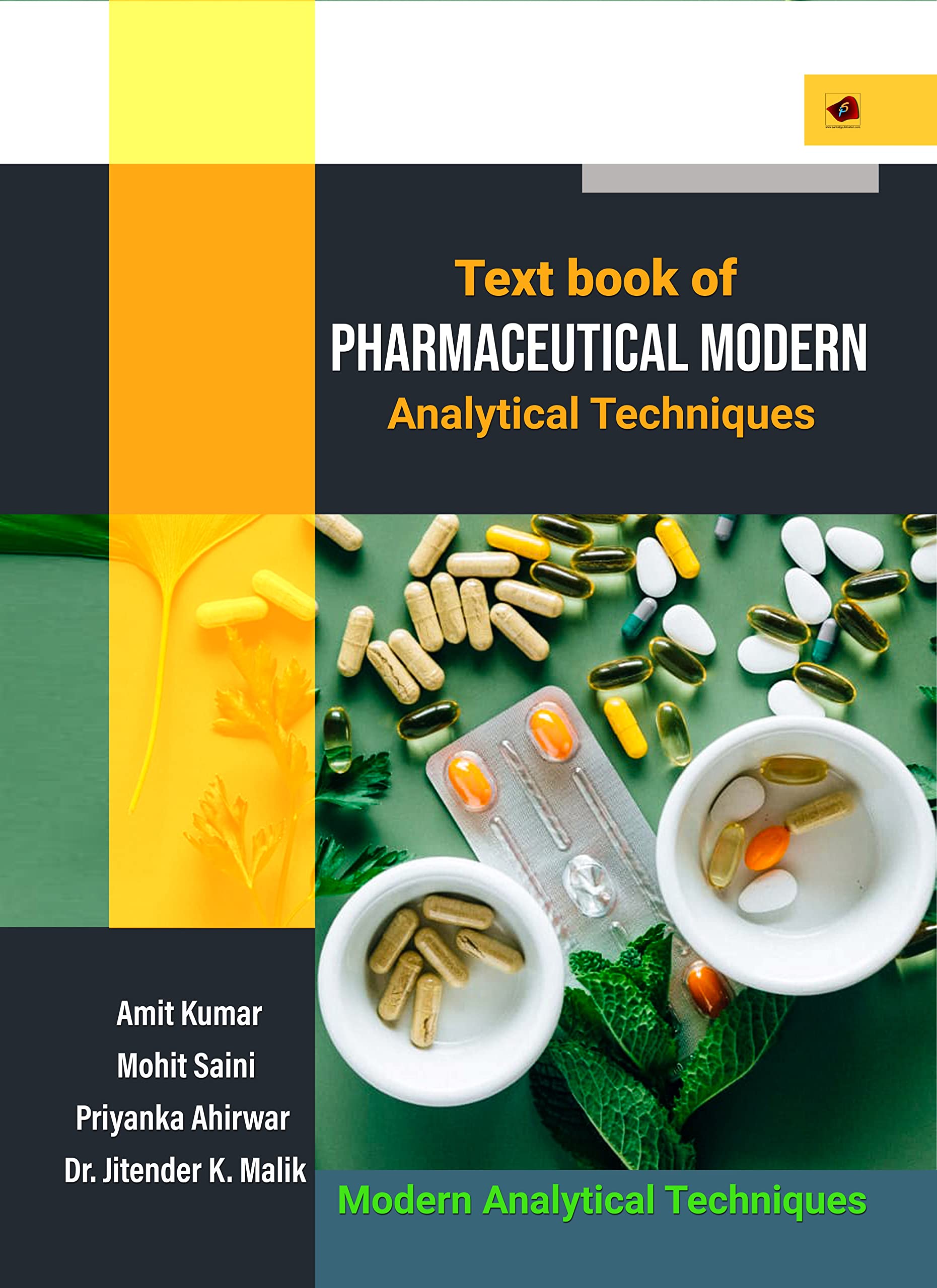 Buy Text book of Pharmaceutical Modern Analytical Techniques Book Online at Low Prices in India ...