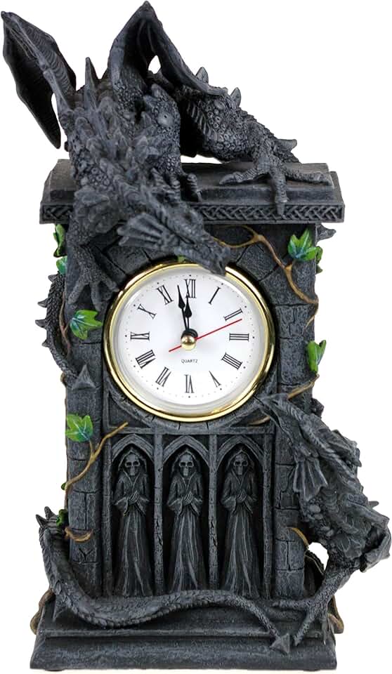 Amazon.co.uk: gothic clock