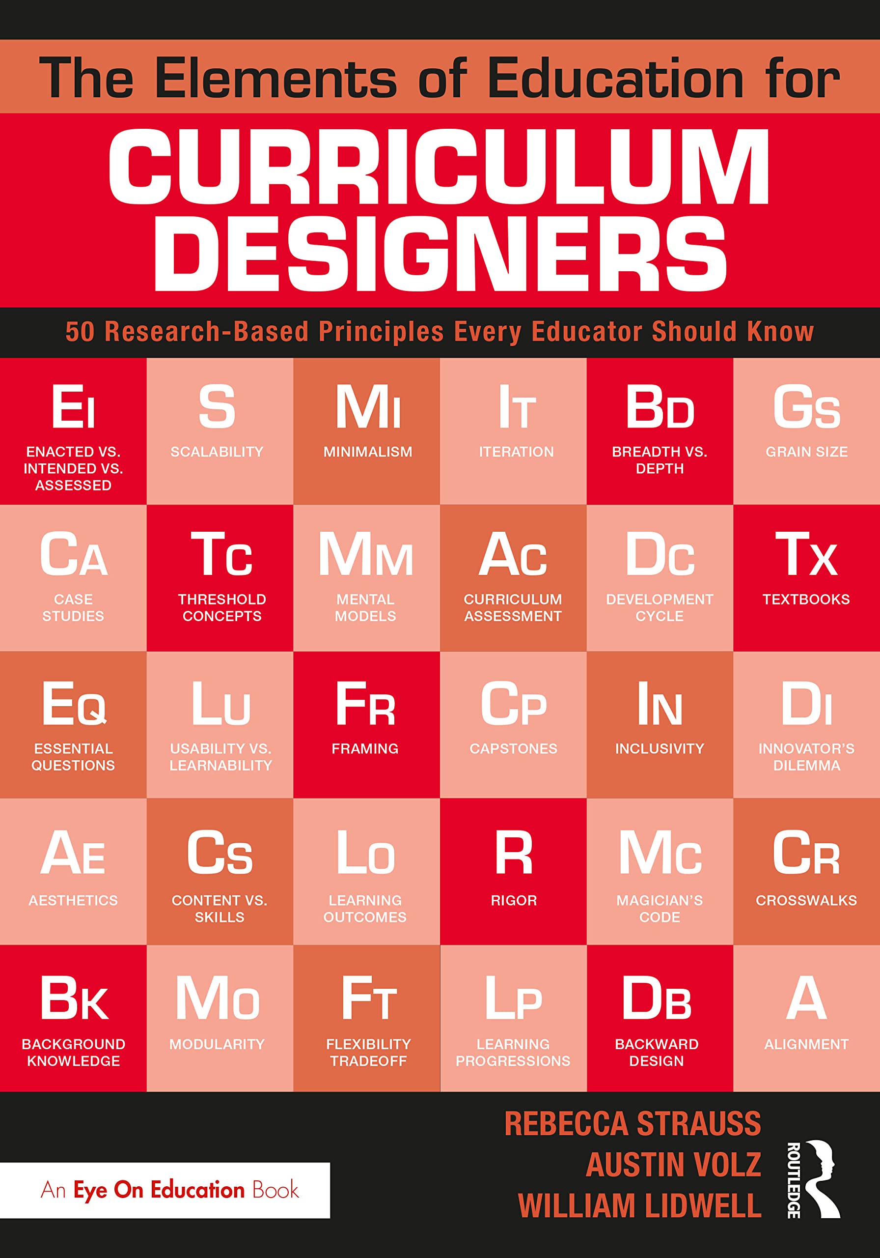 The Elements of Education for Curriculum Designers: Strauss, Rebecca ...