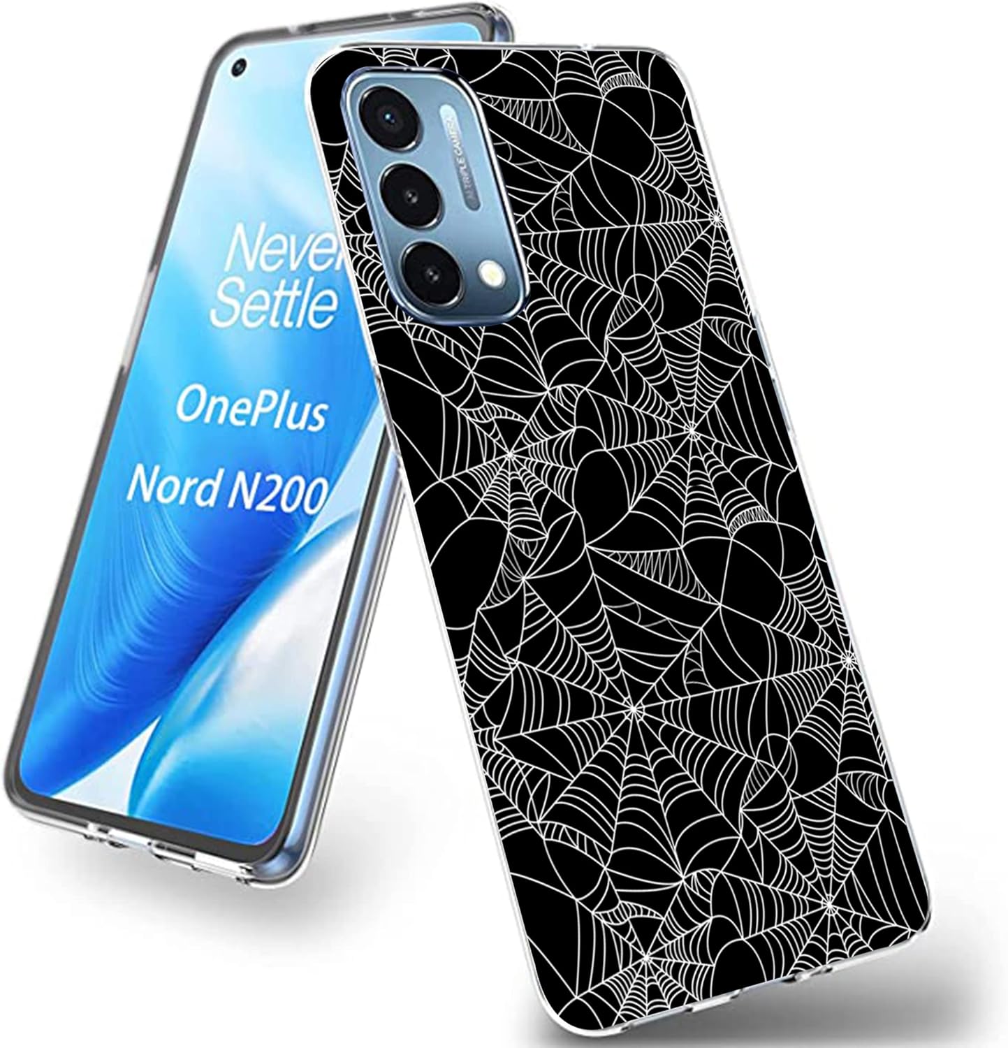 Amazon.com: HUIYUEKUAI Trendy OnePlus Nord Case for OnePlus Nord N200 ...