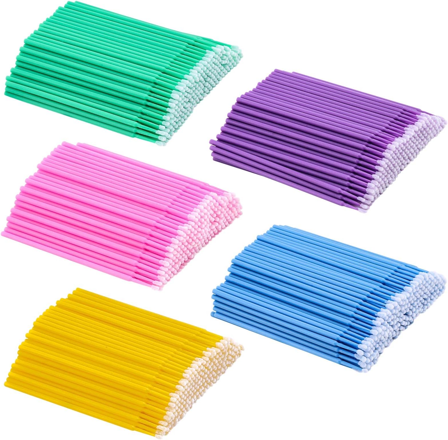 Amazon.com: BTYMS 200 Pieces Disposable Micro Applicators Brush Dental ...