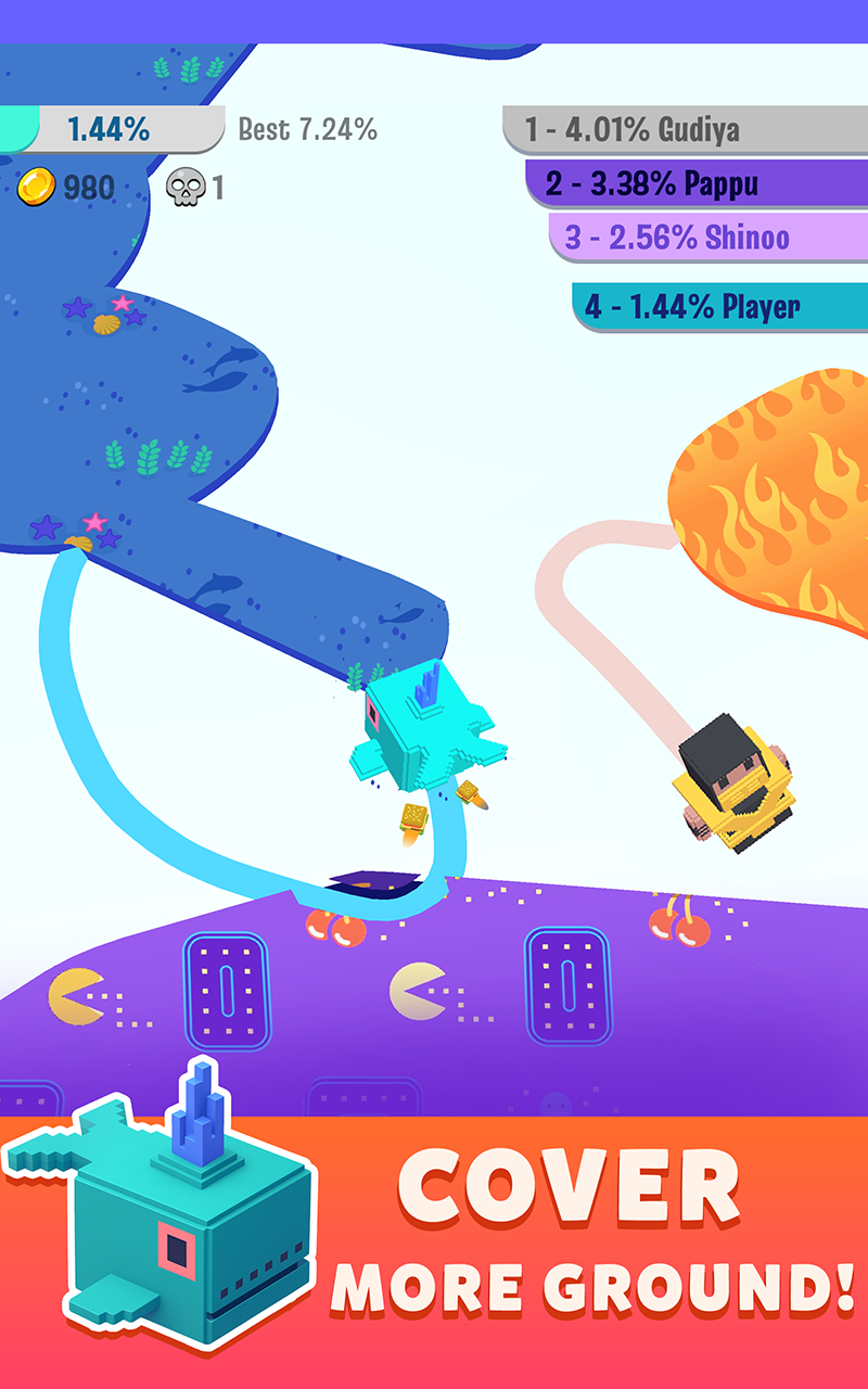Paper.io: Conquer Territory, Draw Lines to Capture Area, Rule the Zone ...