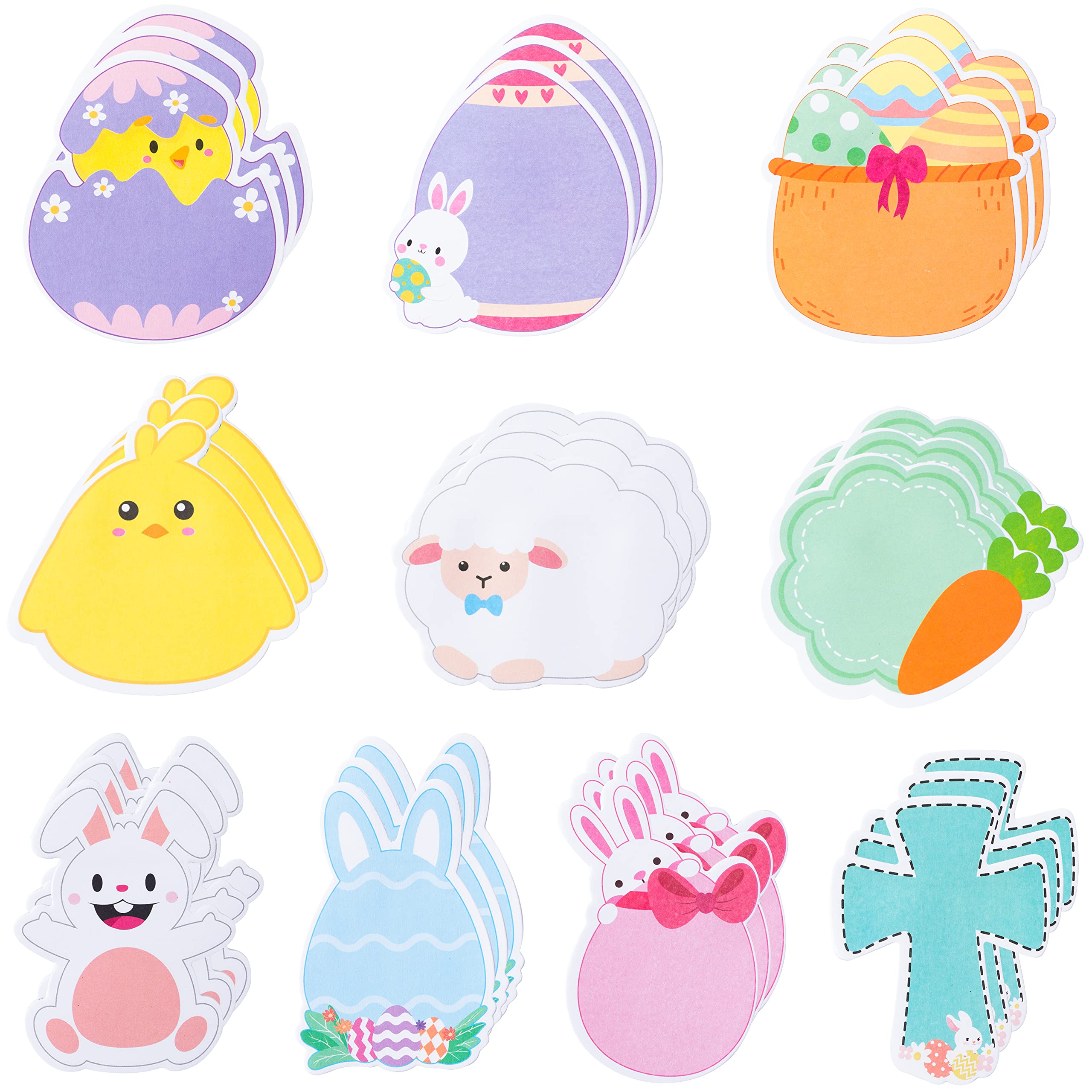 Amazon.com : Xqumoi 30 Pack Easter Sticky Notes, Total 600 Sheets ...