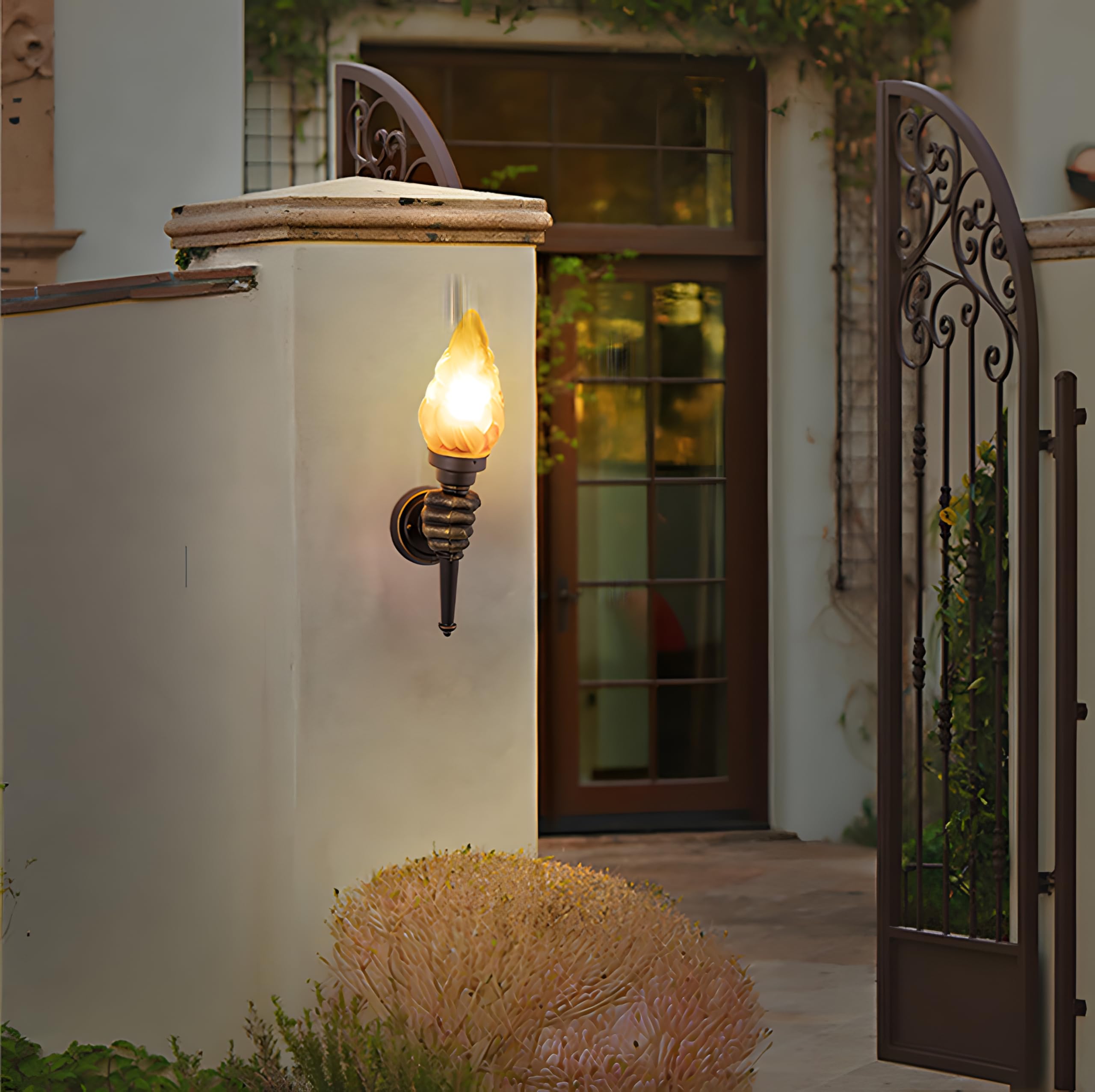 Torch Light For Garage Wall