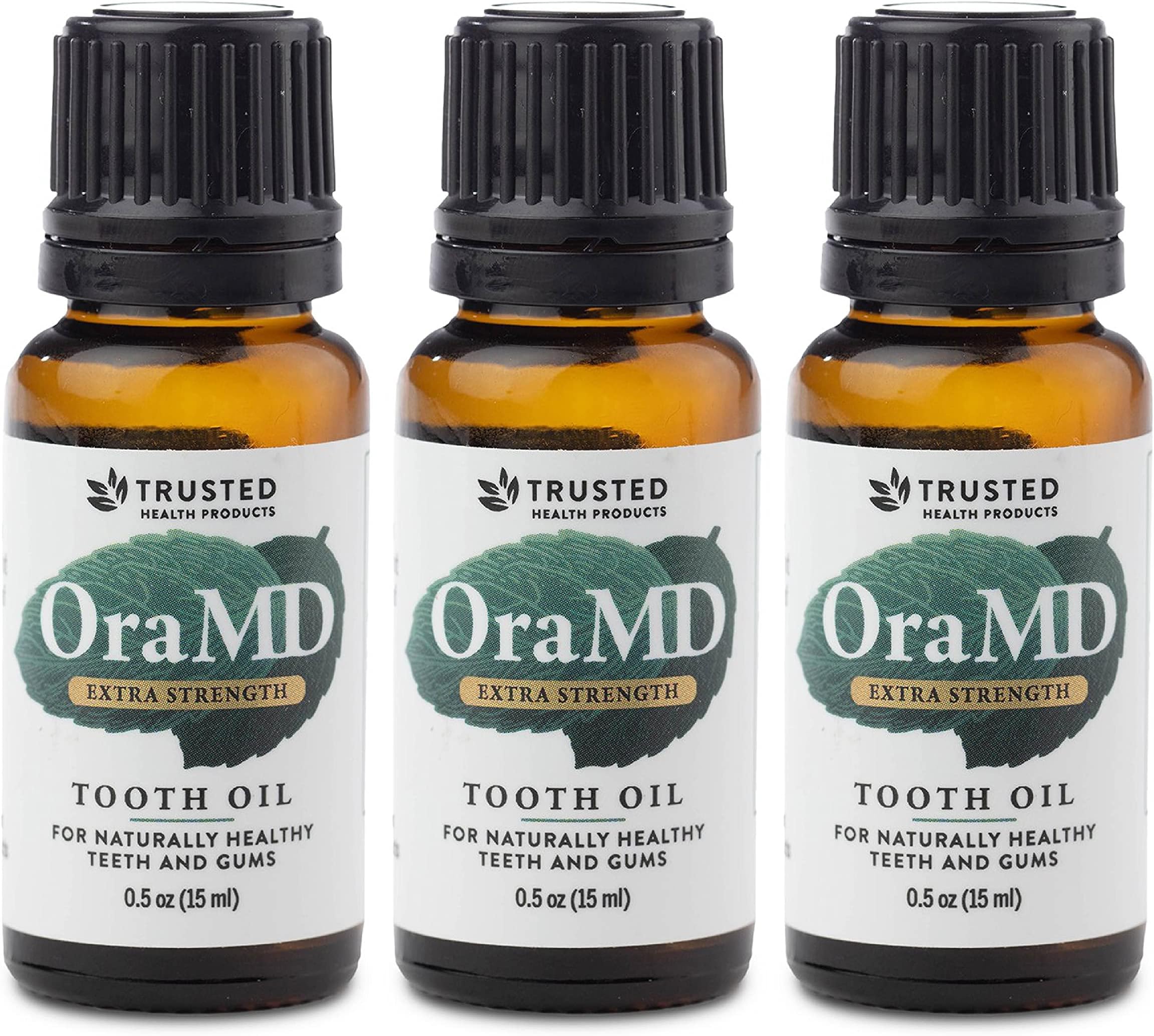 Amazon.com: OraMD Extra Strength Tooth Oil: Potent All Natural Liquid ...