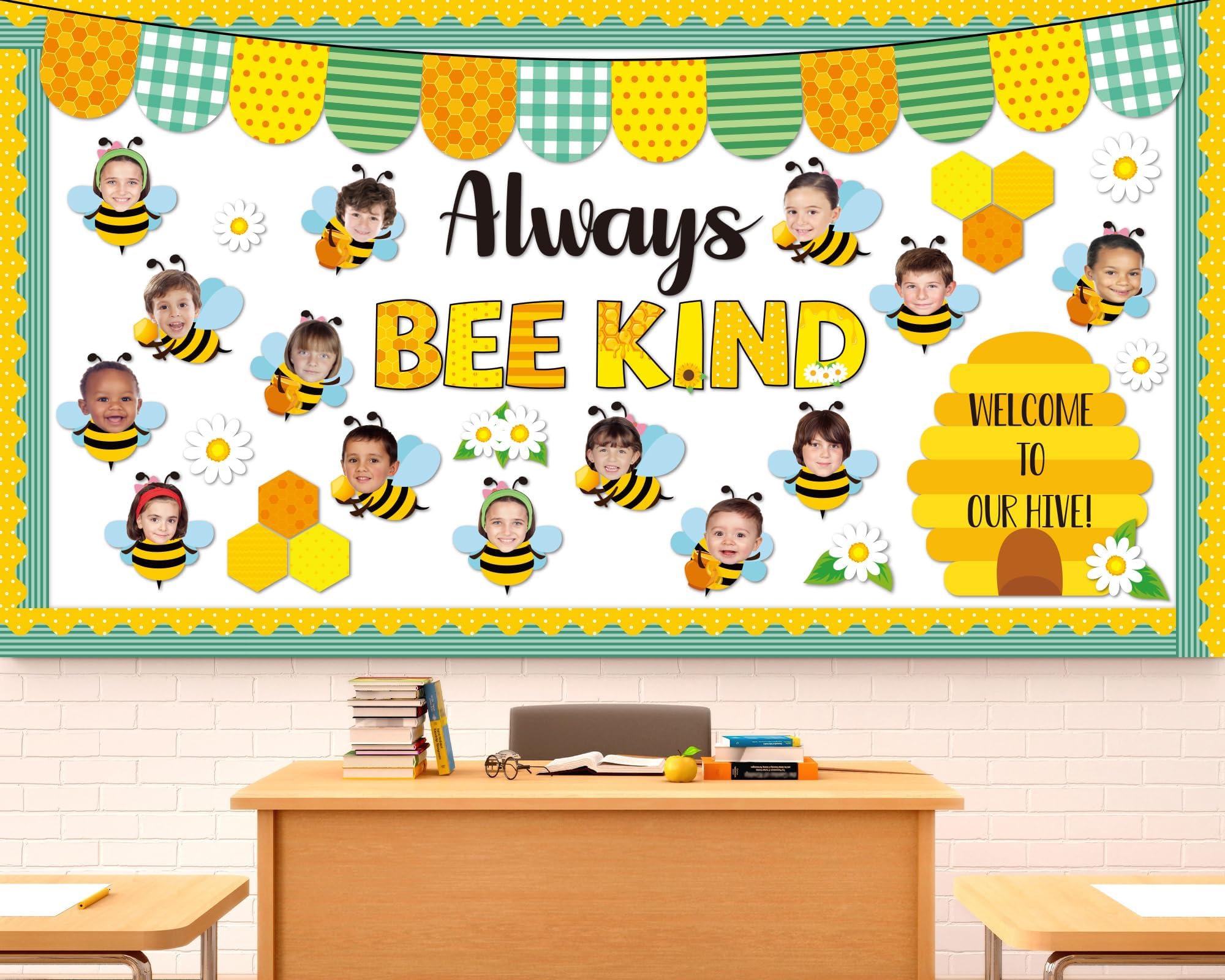 Amazon.com: Bee Mini Wall Cutouts, 36 Pieces : Office Products