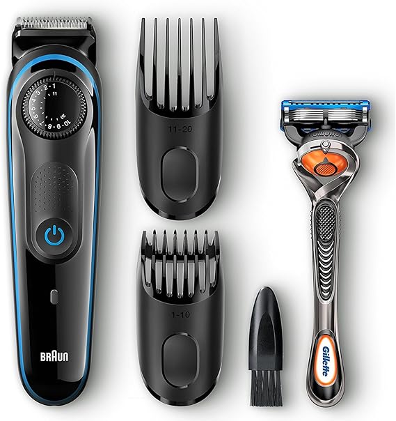Braun BT3040 Beard/Hair Trimmer for Men – Ultimate precision for 100% ...