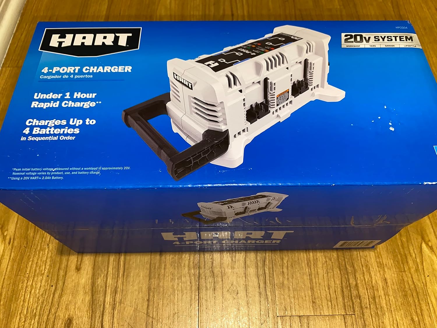 Amazon.com: HART 20V 4 Port Fast Charger : Electronics