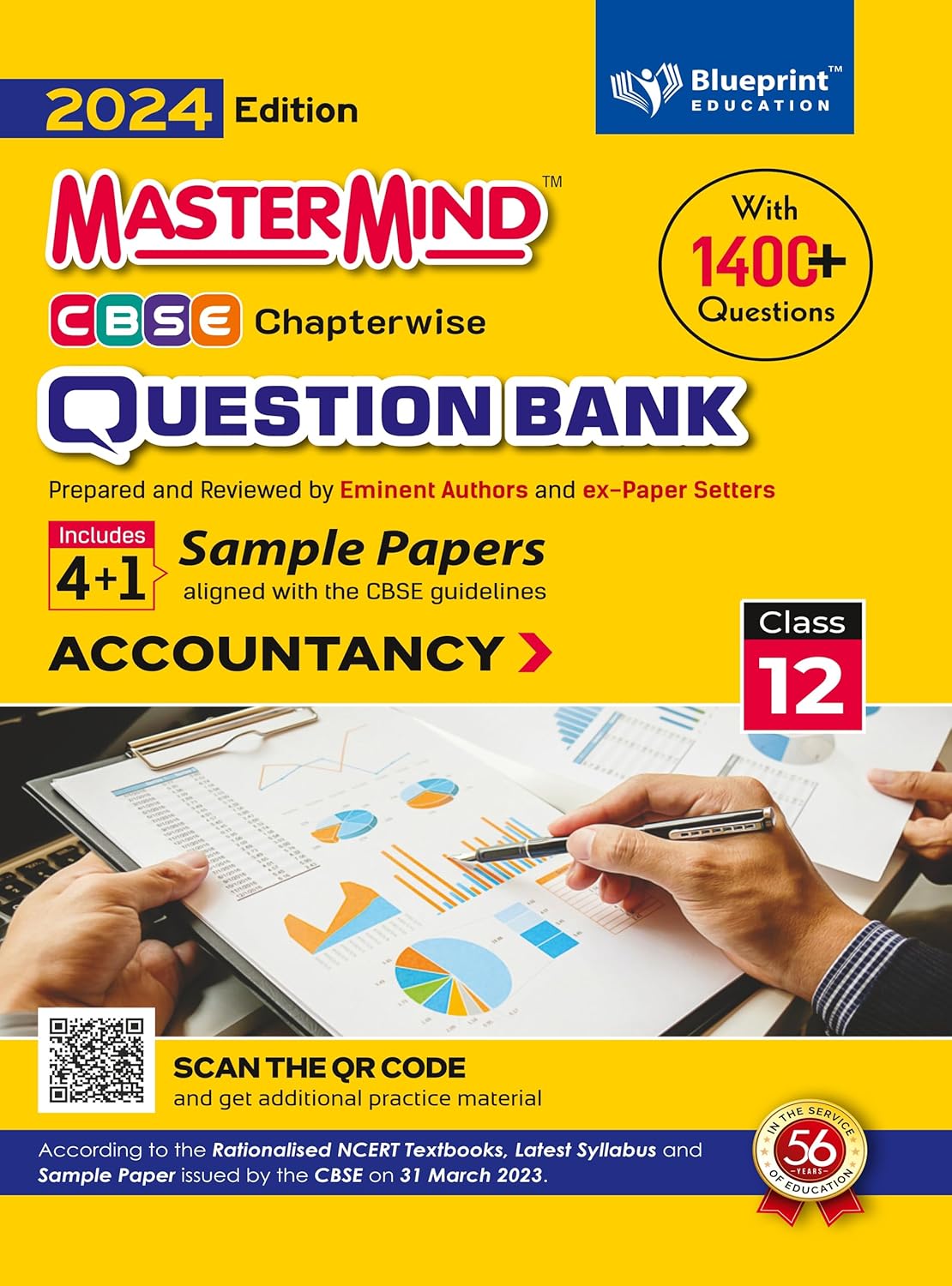 ACCOUNTANCY Class 12 CBSE question bank 2024 by Mastermind : Blueprint ...