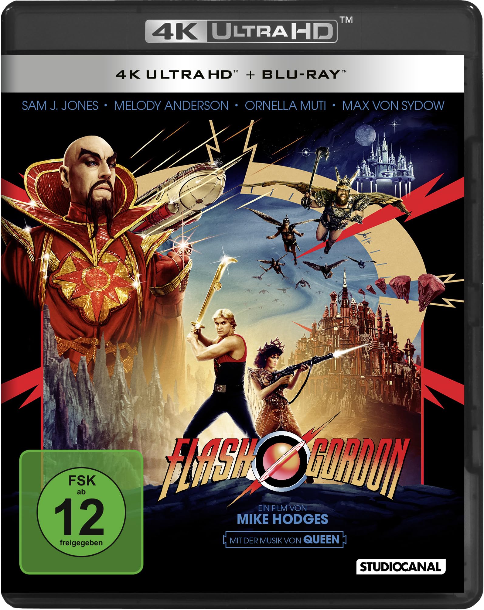 Amazon: Flash Gordon (4K-Ultra HD) (+ Blu-Ray) [Import]: DVD et Blu-ray ...
