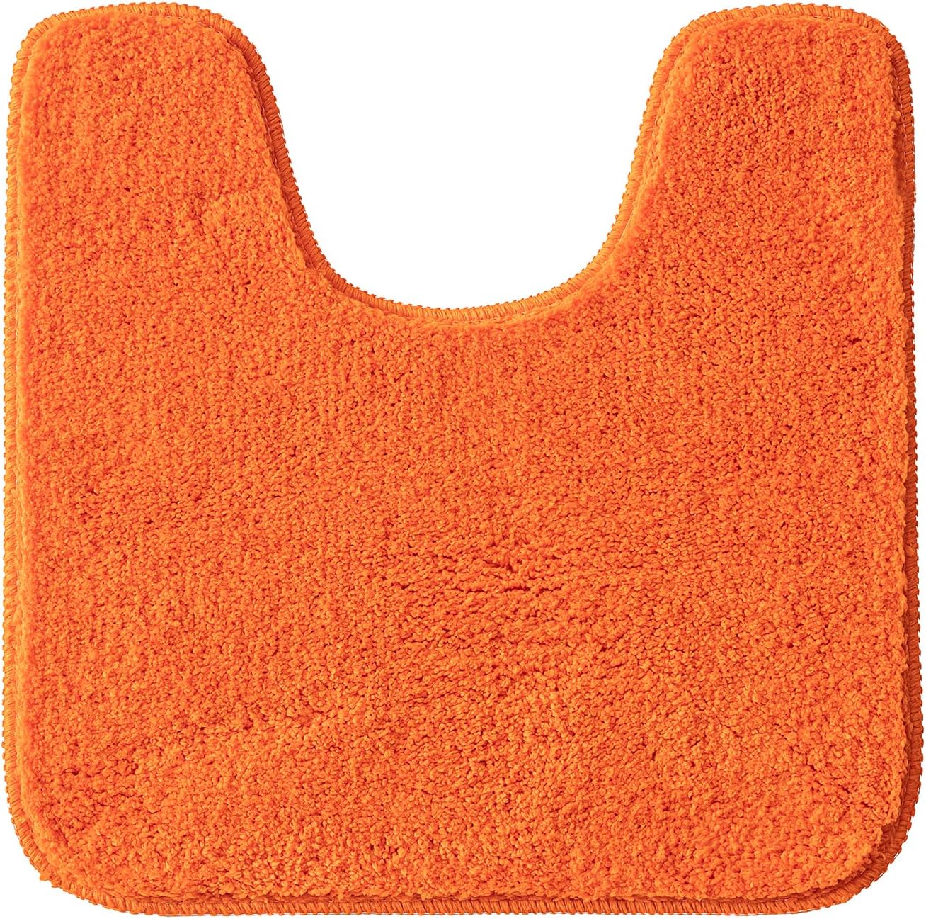 MIULEE Absorbent WC Toilet Rug Non Slip U Shape Bath Mat with High ...