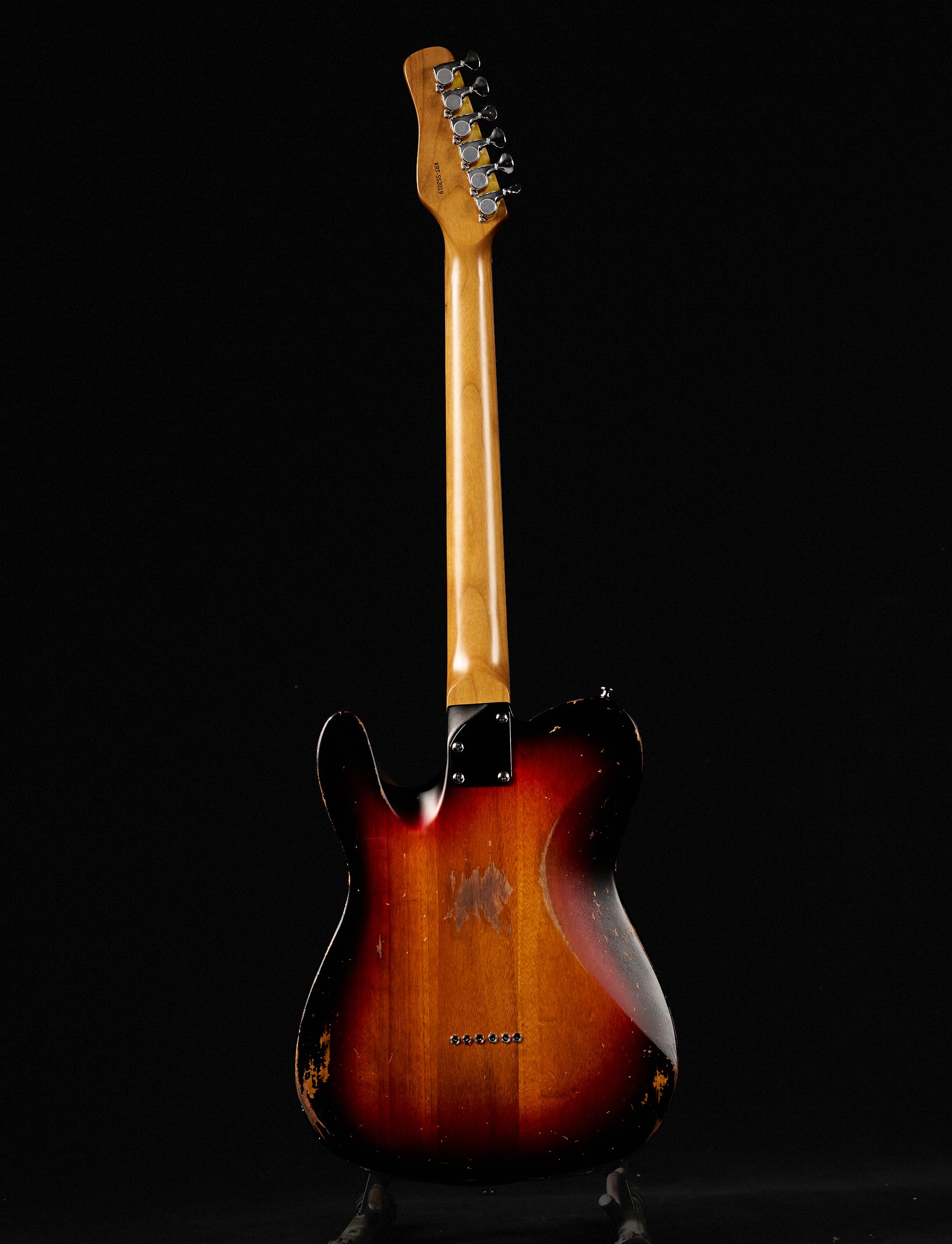 Snapklik.com : Relic Electric Guitar Mahogany Body Carbonized Maple ...