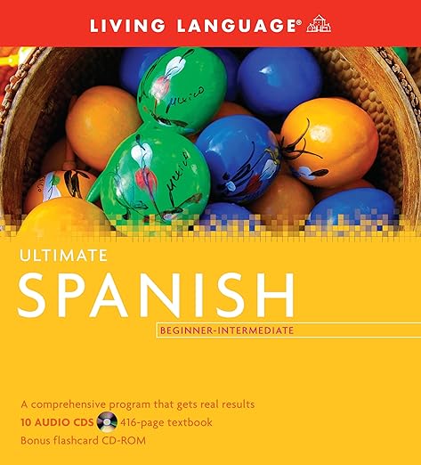 Amazon.com: Ultimate Spanish Beginner-Intermediate (Book and CD Set ...