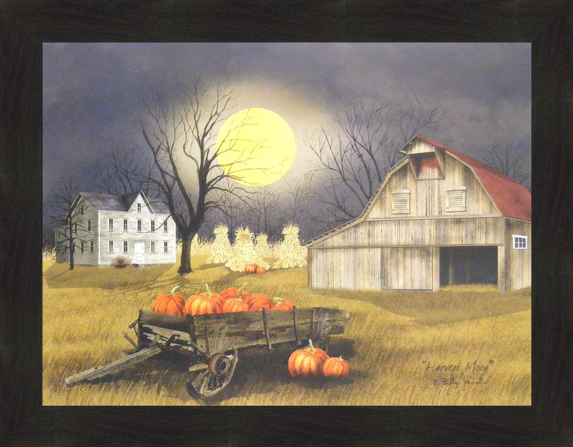 Primitive Harvest Folk Art Prints