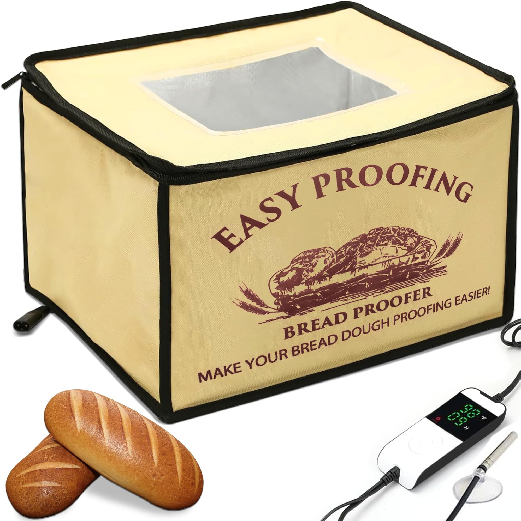 Amazon.com: Dough Proofer Heating Pad with Warming Box, Sourdough Bread ...