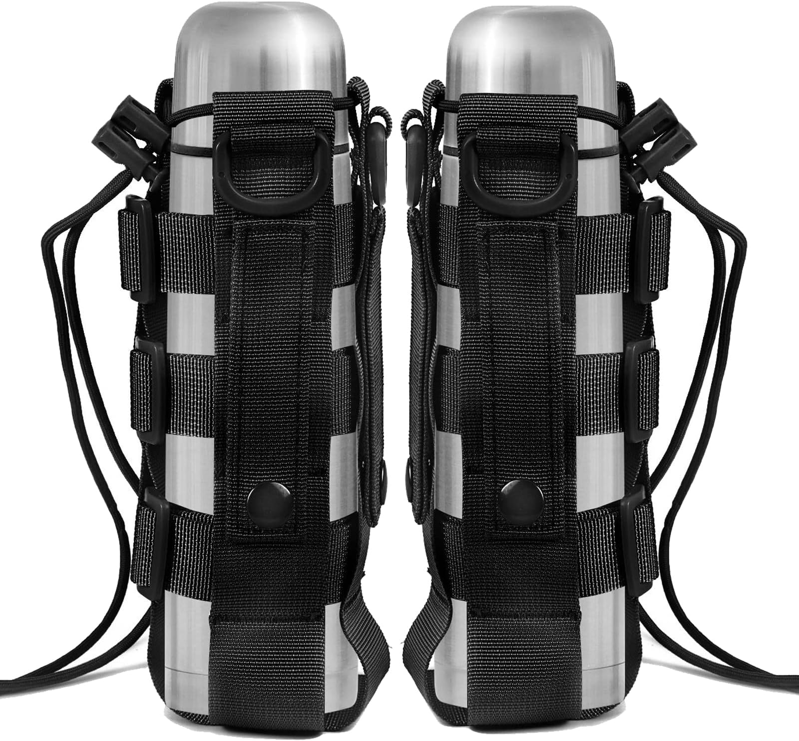 Amazon.com: MOLLE Water Bottle Holder, Adjustable MOLLE Water Bottle ...